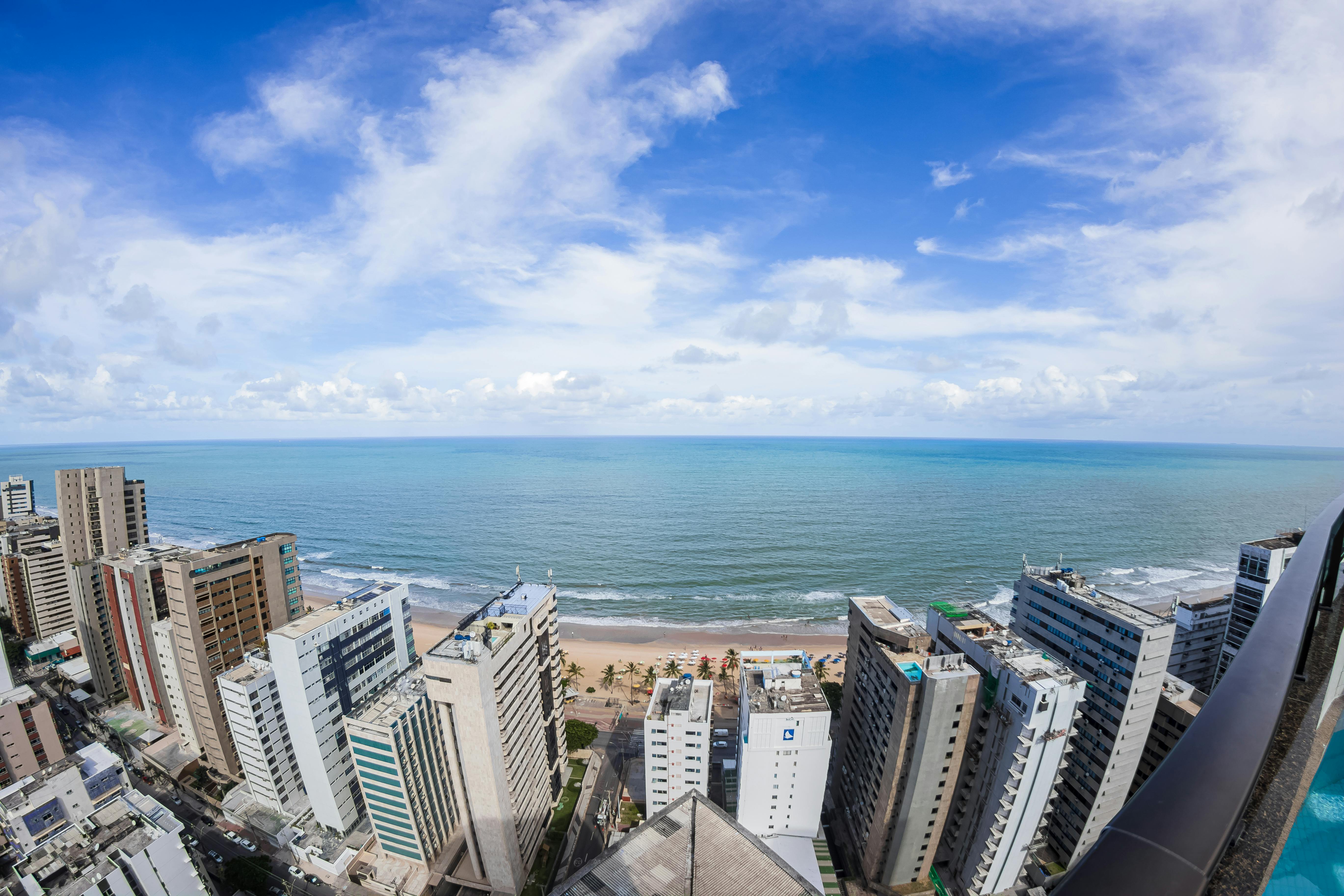 Hotels on Ocean Shore in Recife, Brazil · Free Stock Photo