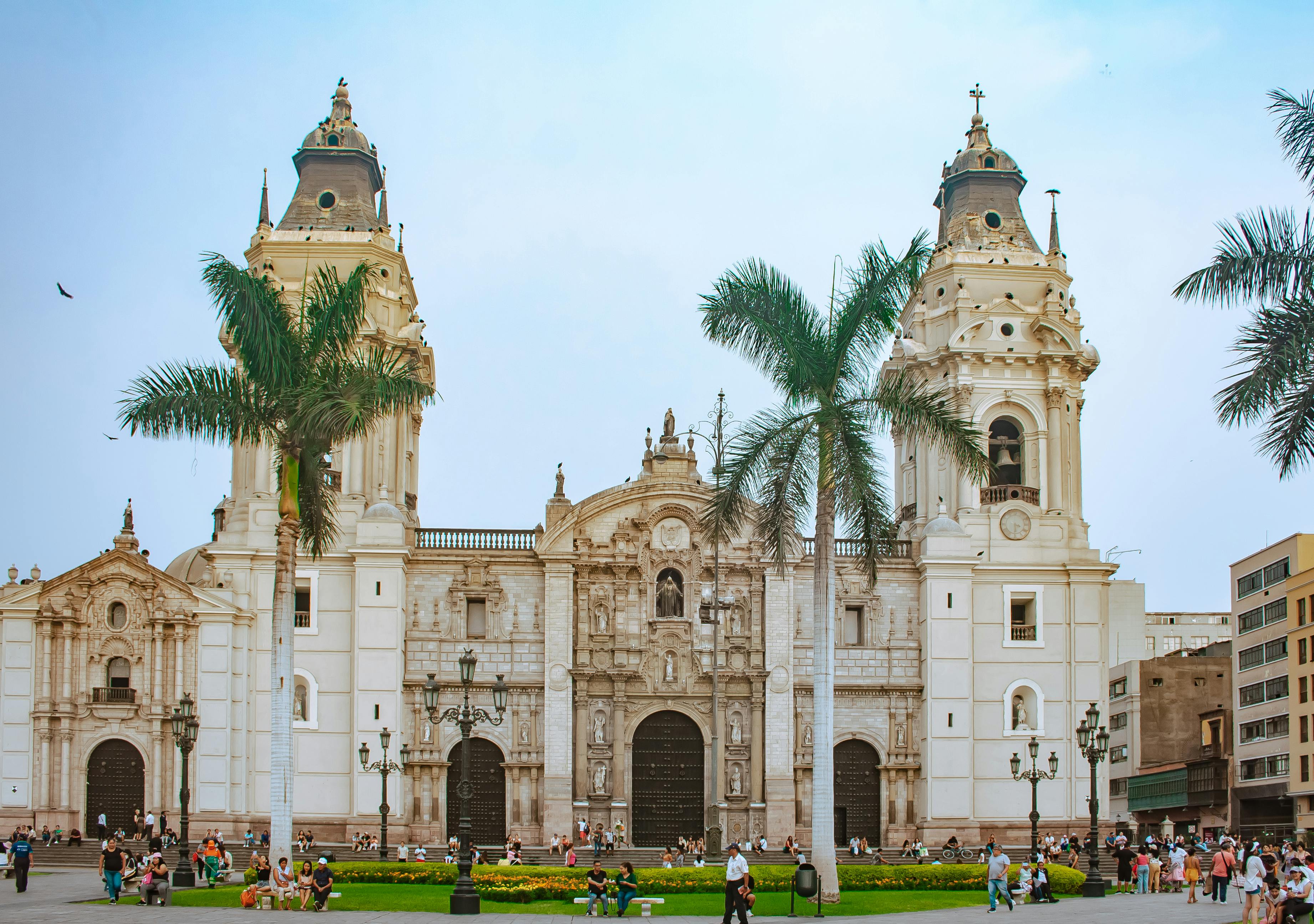 Lima Cathedral in Peru · Free Stock Photo
