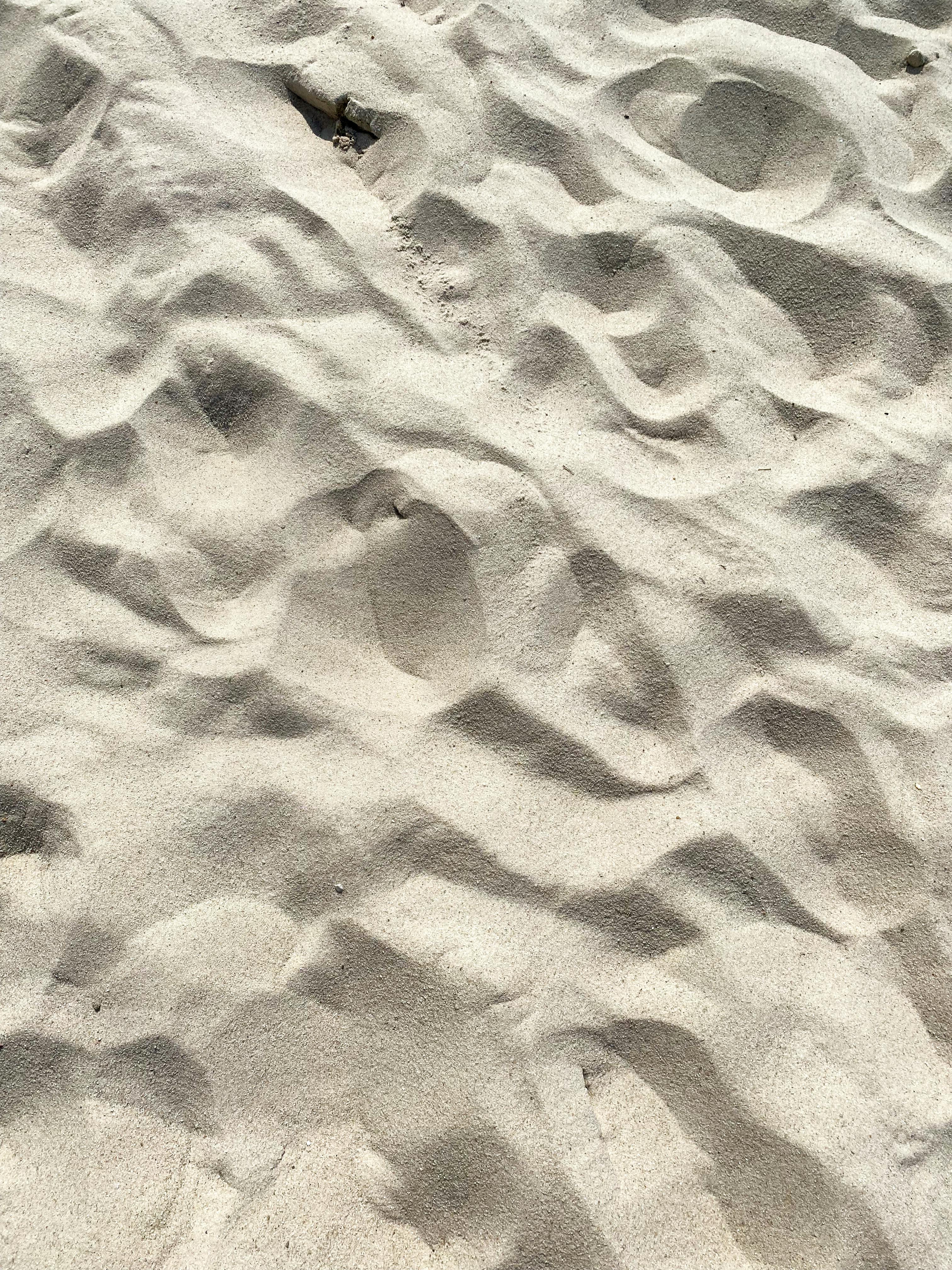 Close-up of Sand on the Beach · Free Stock Photo