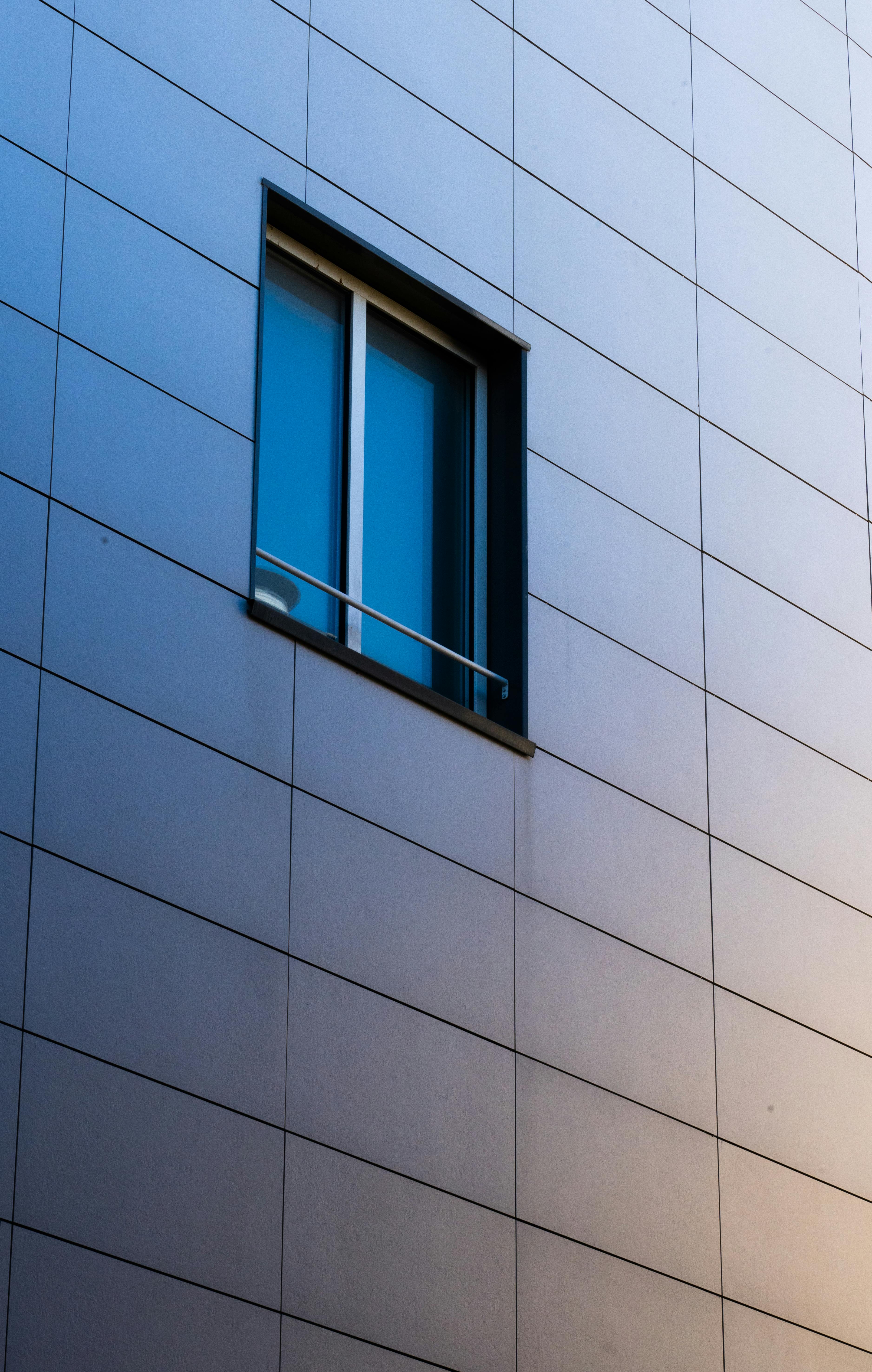 Rectangular Pattern on Building Wall · Free Stock Photo