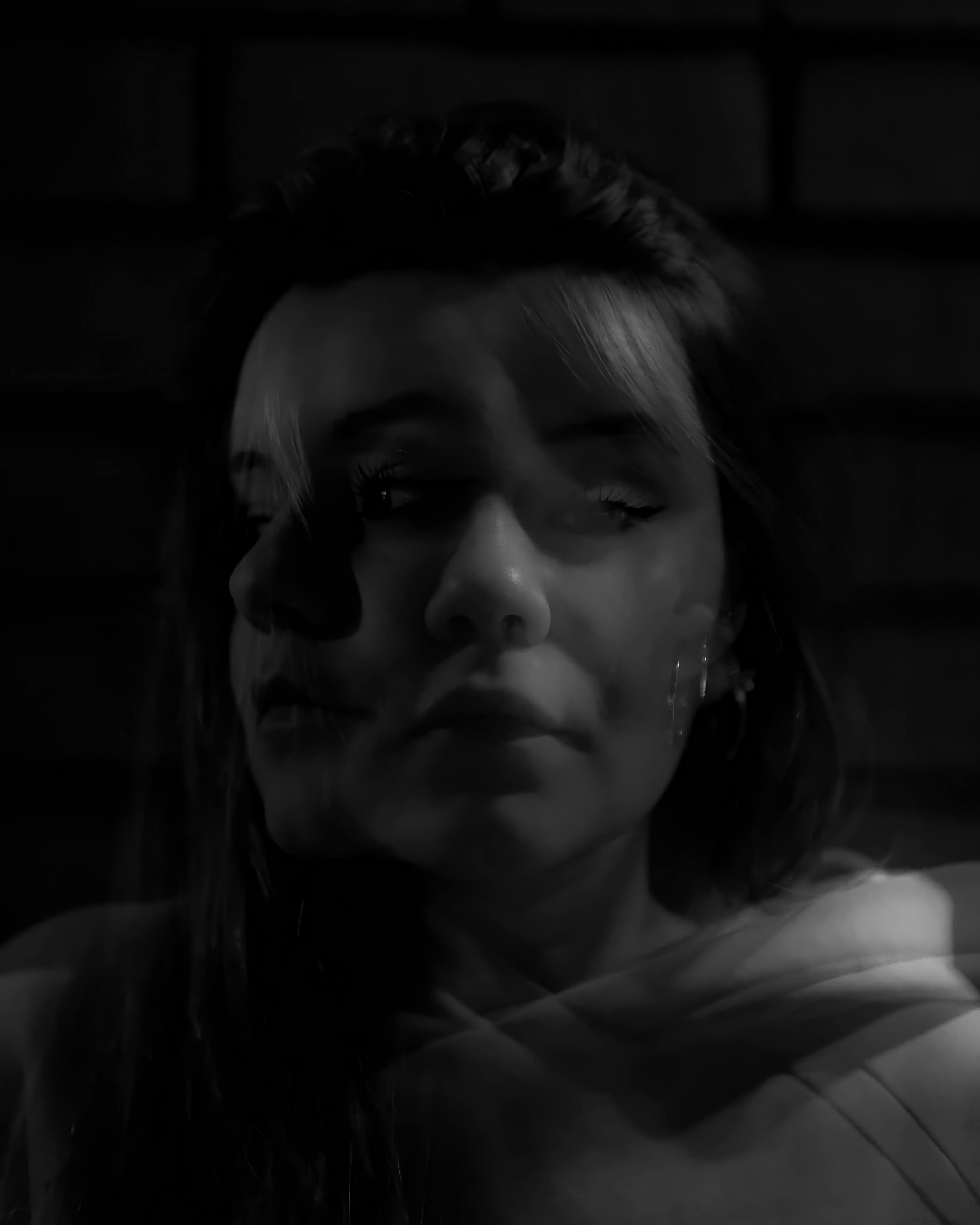 Blurred Woman with Long Hair · Free Stock Photo