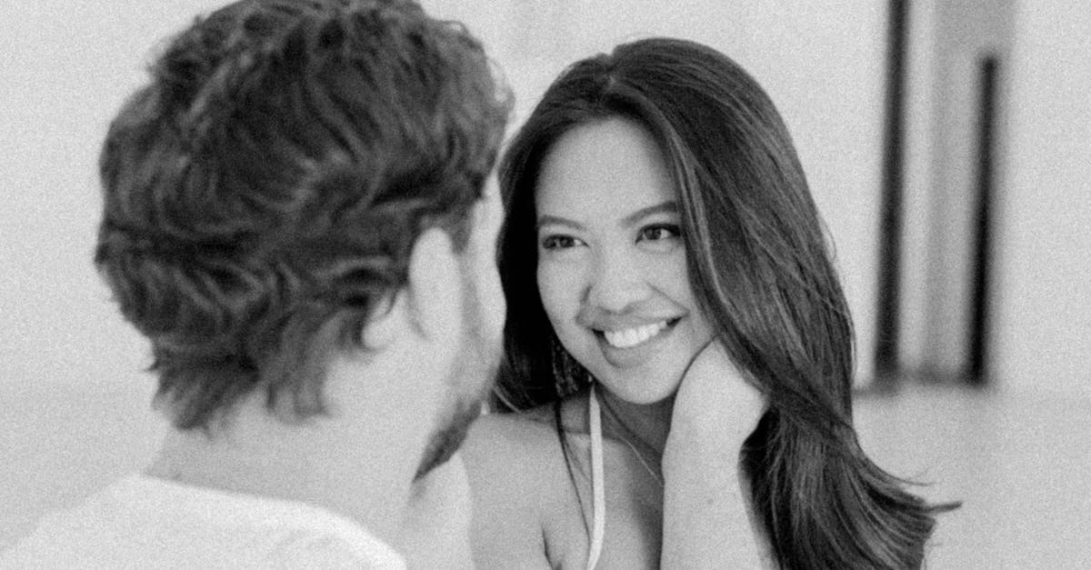 Man Touching His Smiling Girlfriend Face · Free Stock Photo Man Touching His Smiling Girlfriend Face · Free Stock Photo