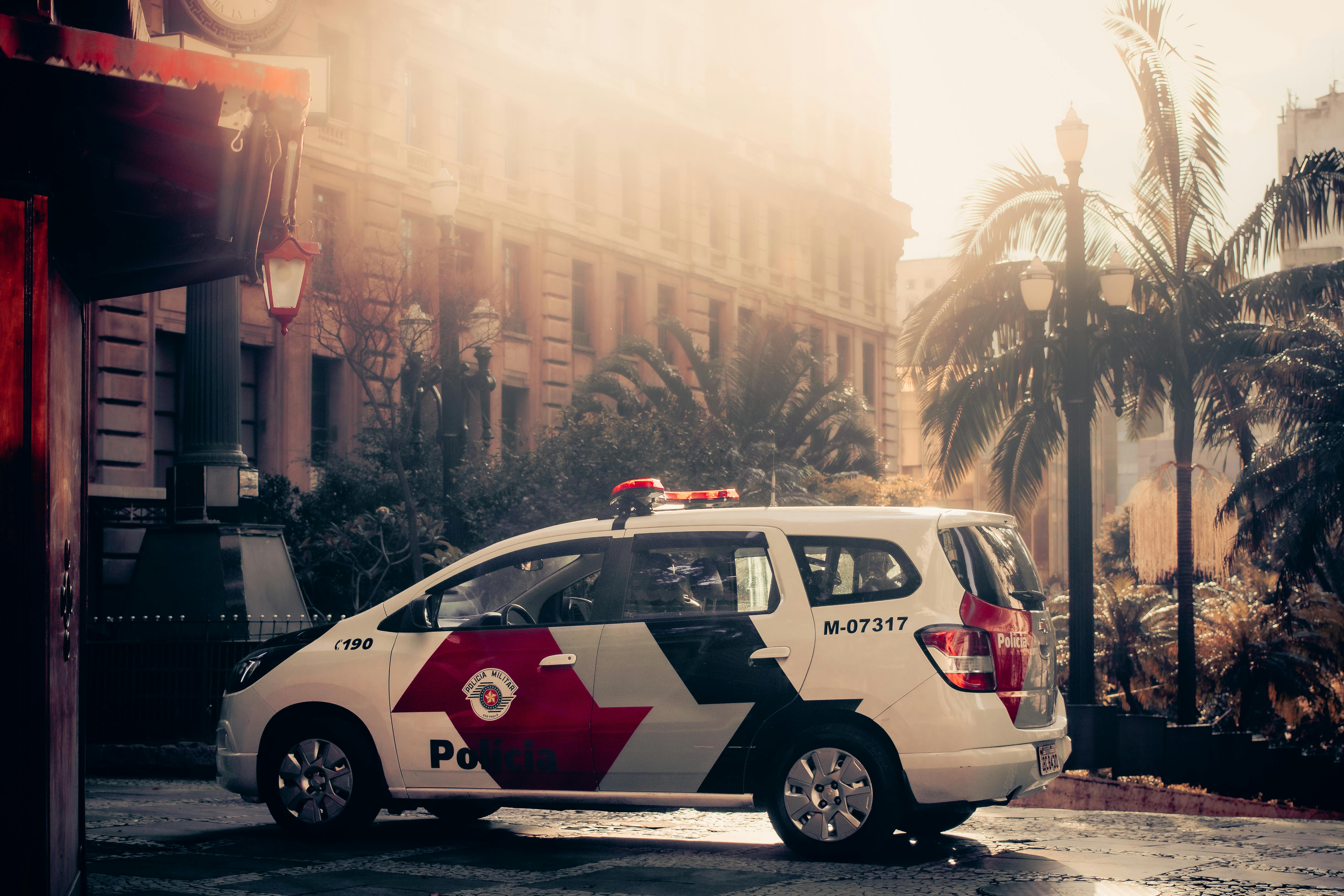 Police Mazda 6 on Street · Free Stock Photo