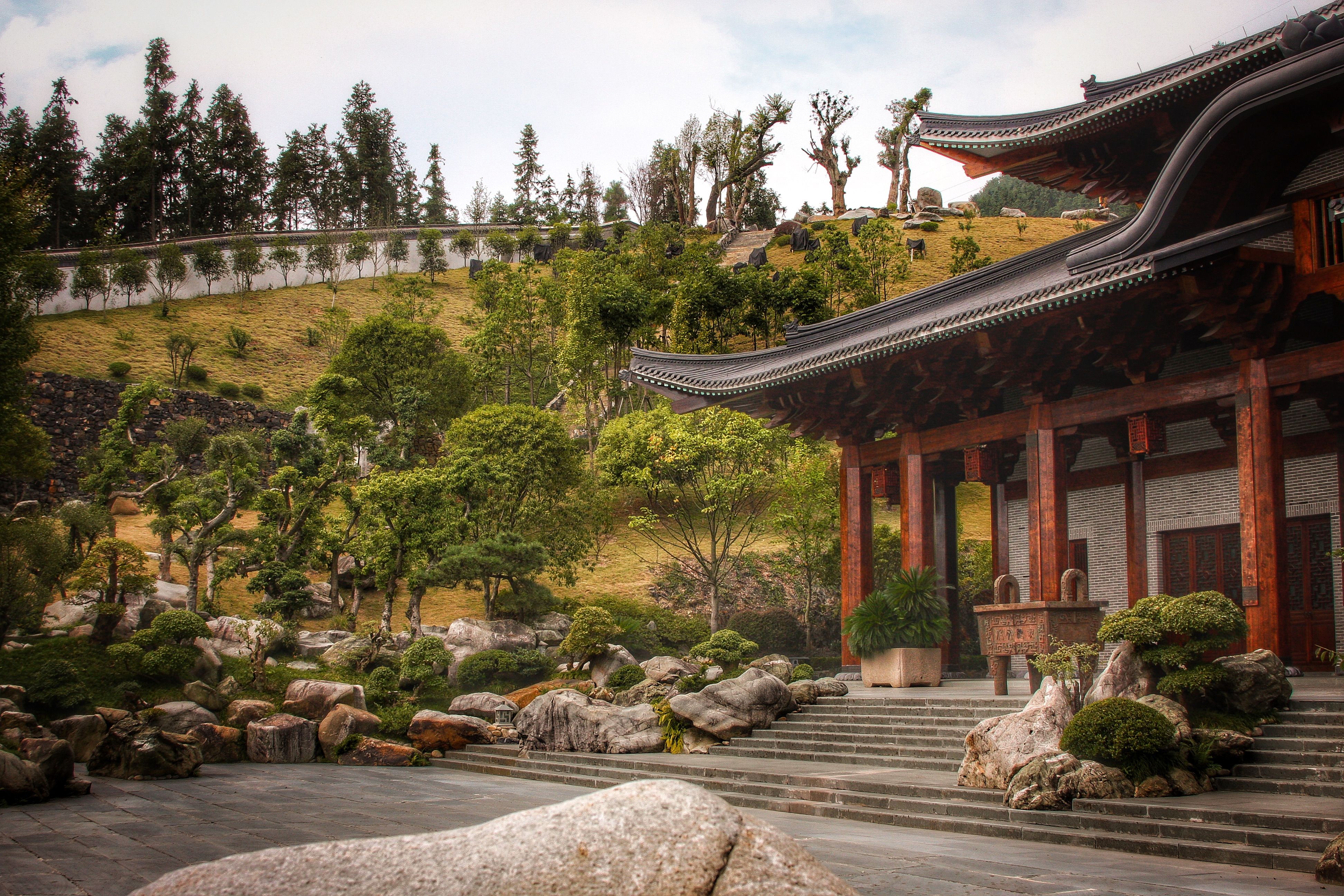 Japanese Traditional Tile Roof · Free Stock Photo
