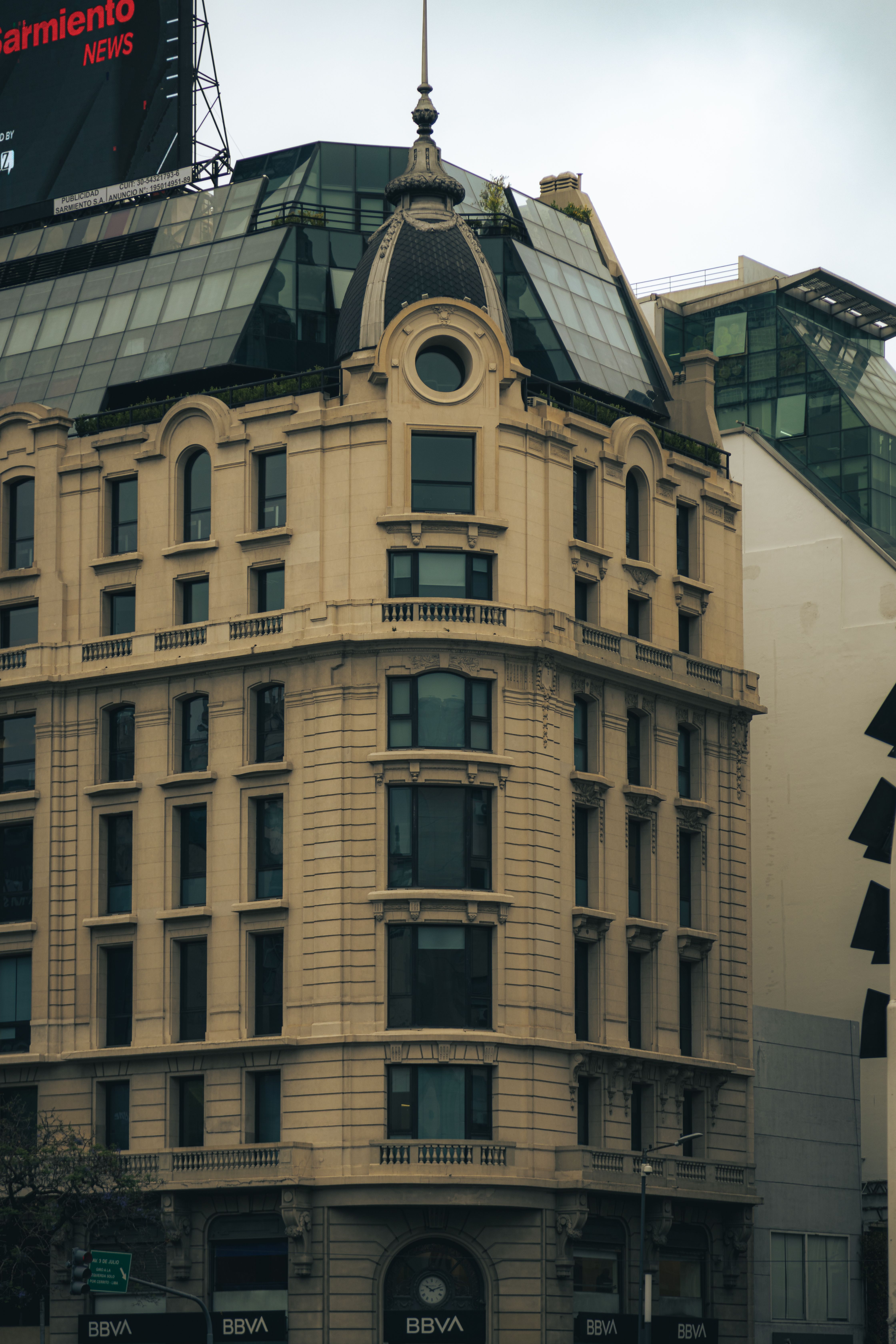 Ornamented Building in Town · Free Stock Photo