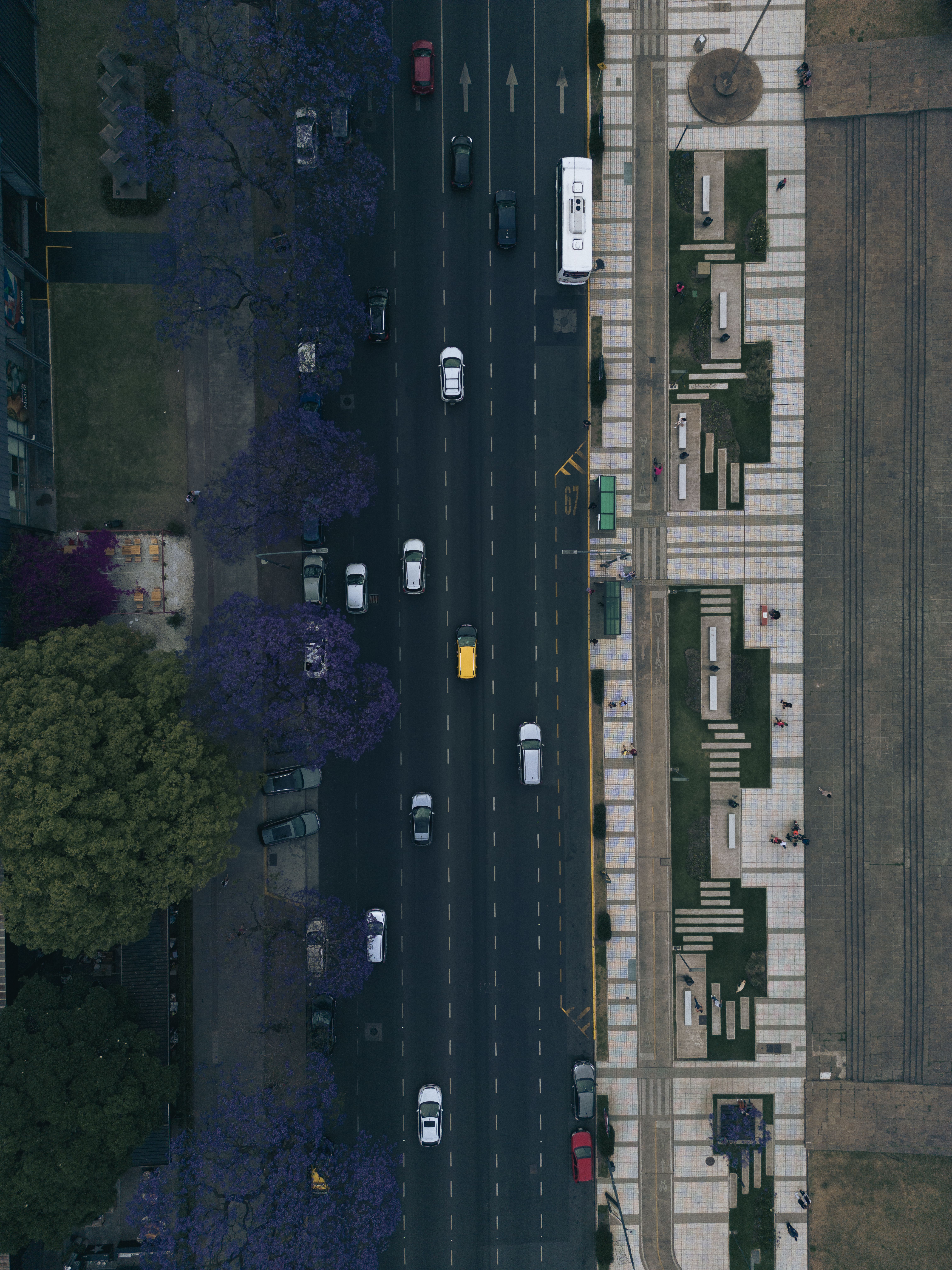Aerial View of Buenos Aires City Street · Free Stock Photo
