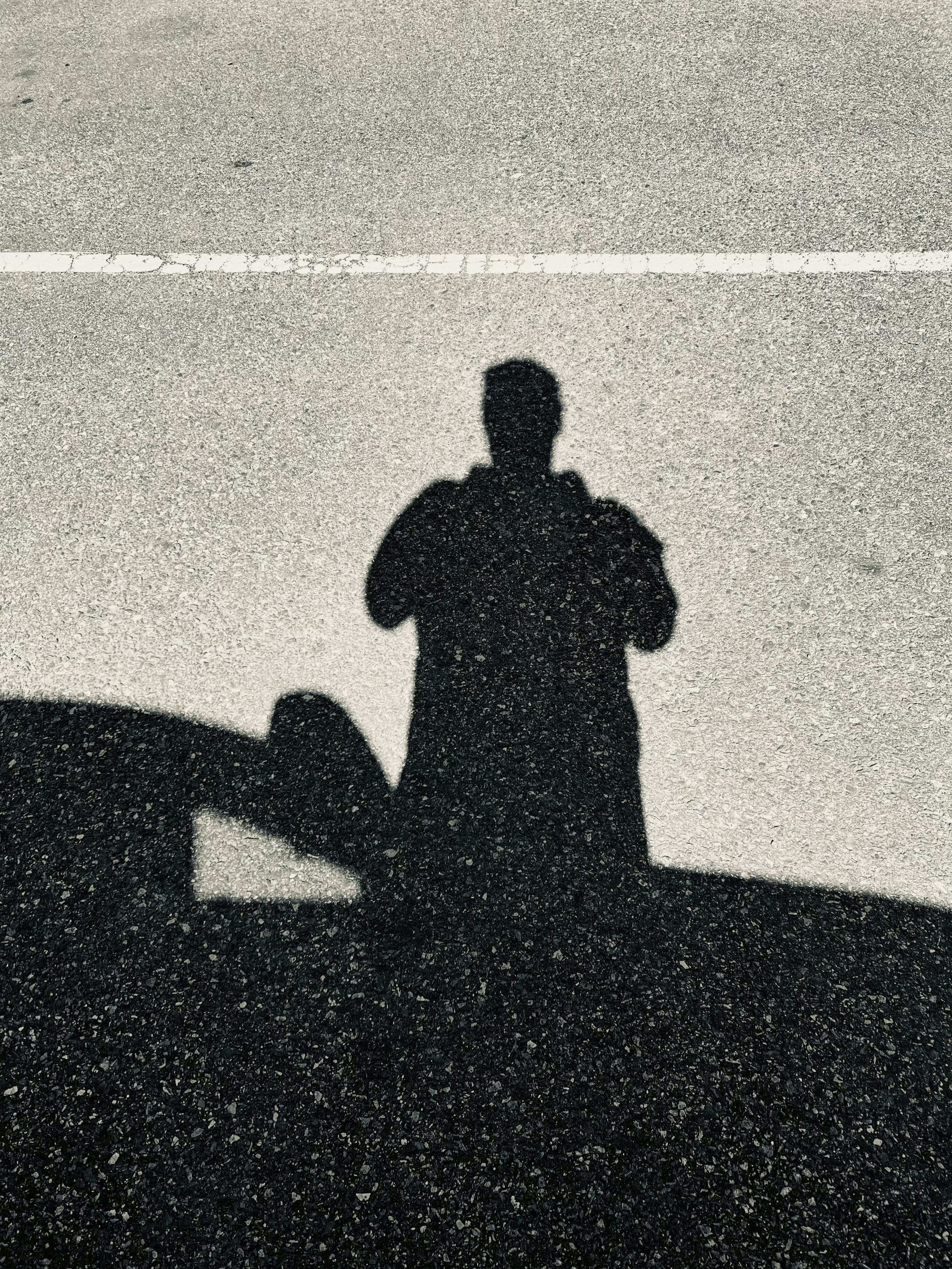 Shadow of woman with crown on head · Free Stock Photo