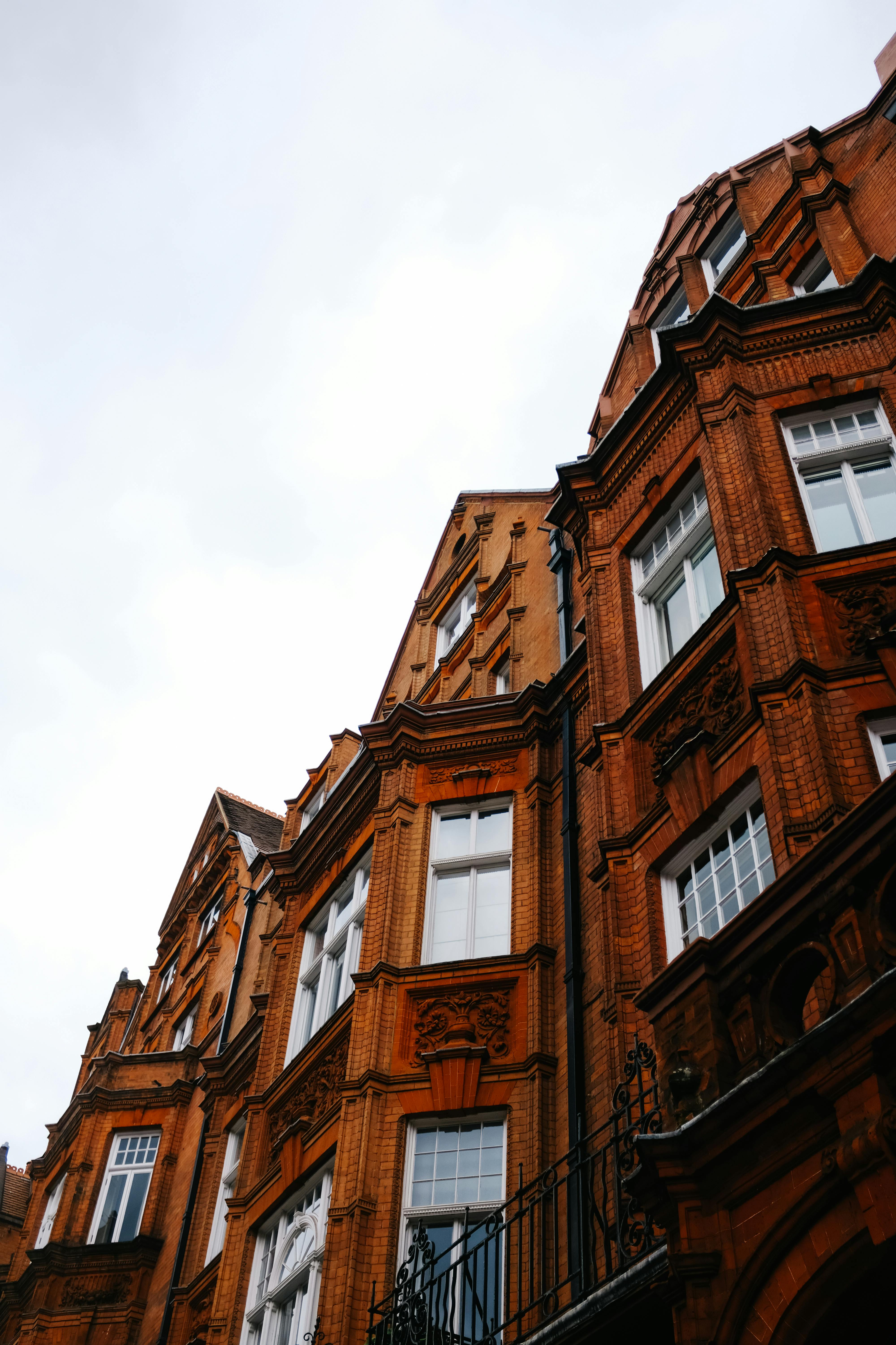Traditional Red Brick Residential Building in London, England · Free ...
