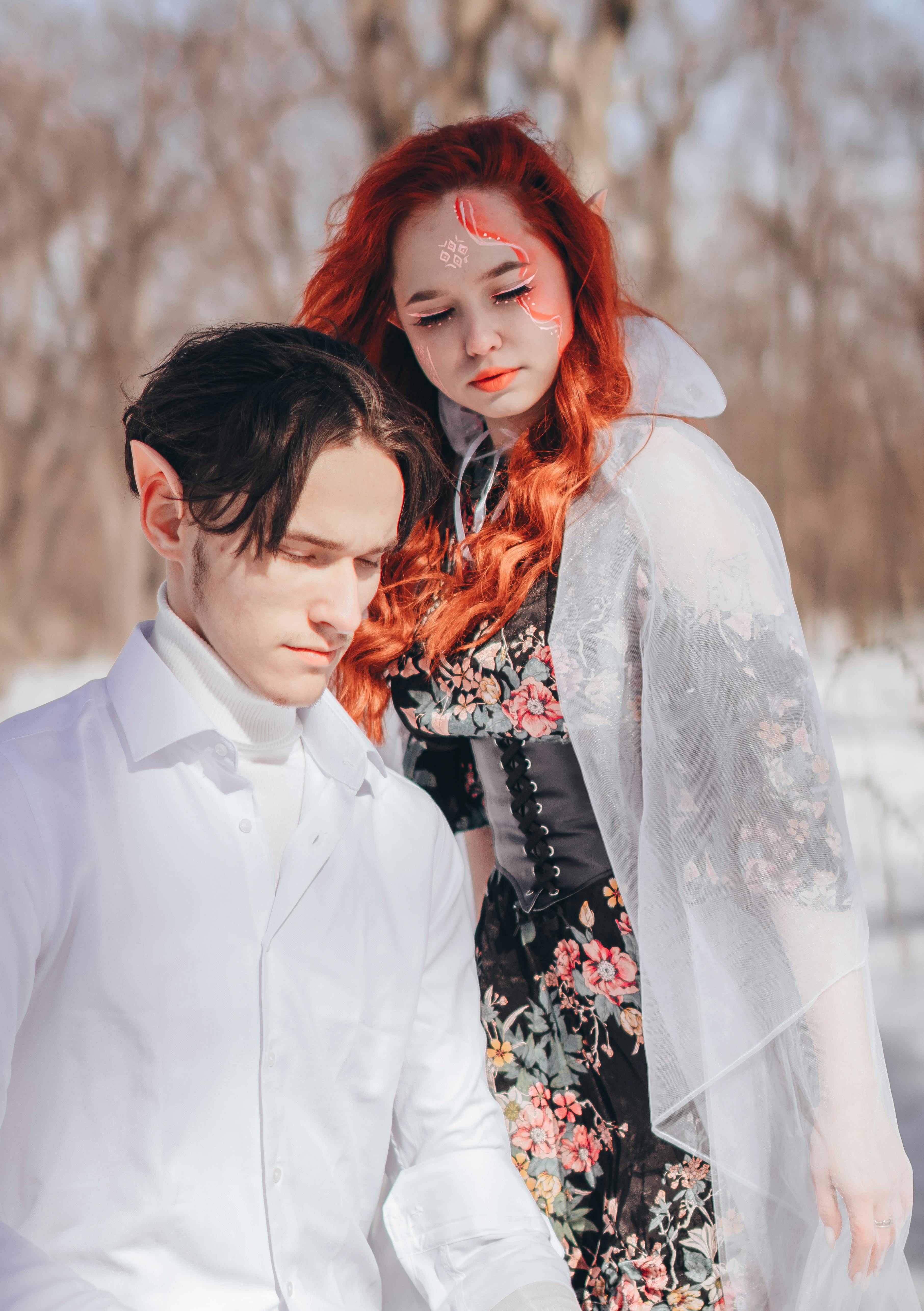 Two Cosplay Elves · Free Stock Photo