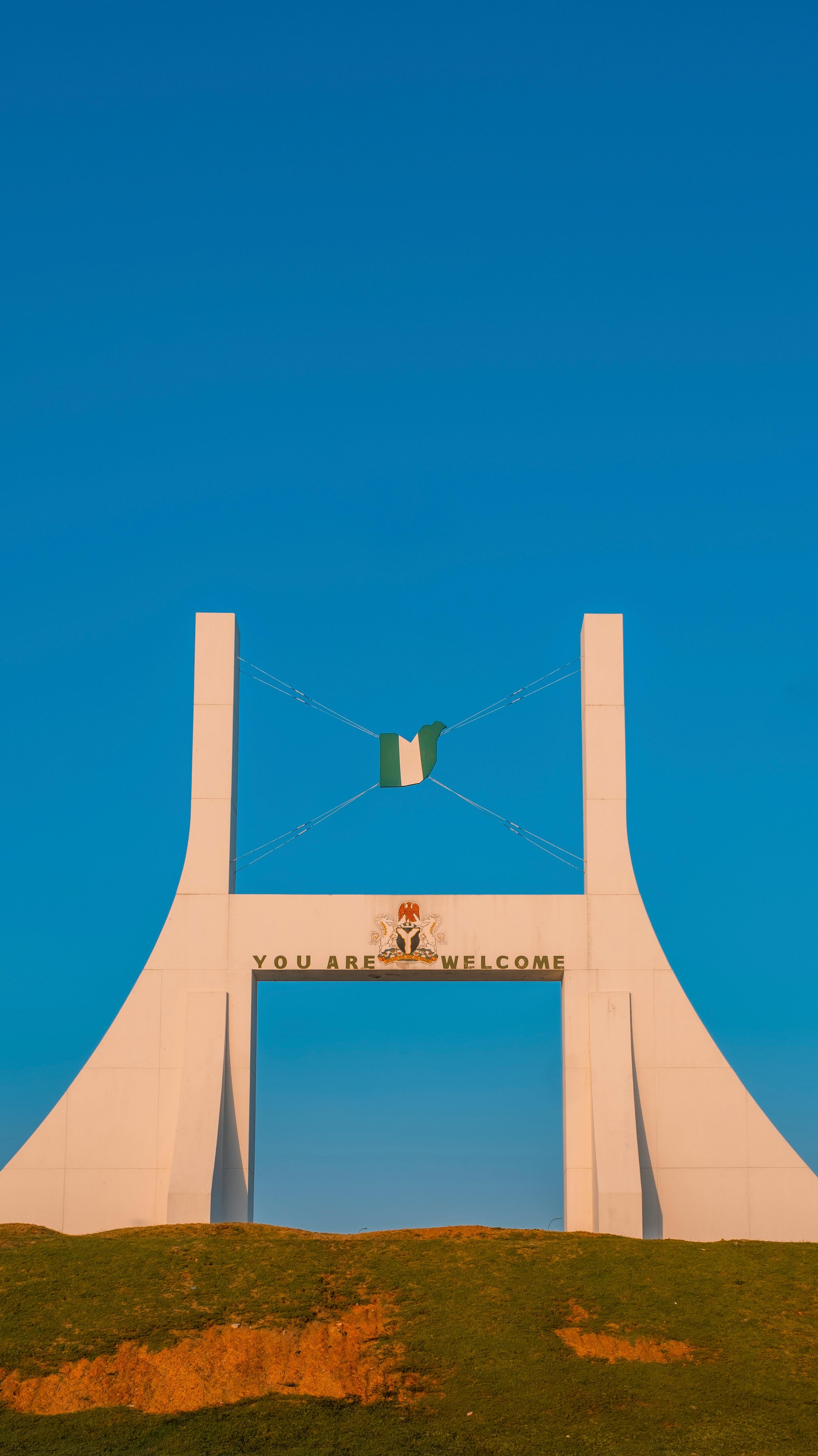 Clear Sky over Abuja City Gate · Free Stock Photo