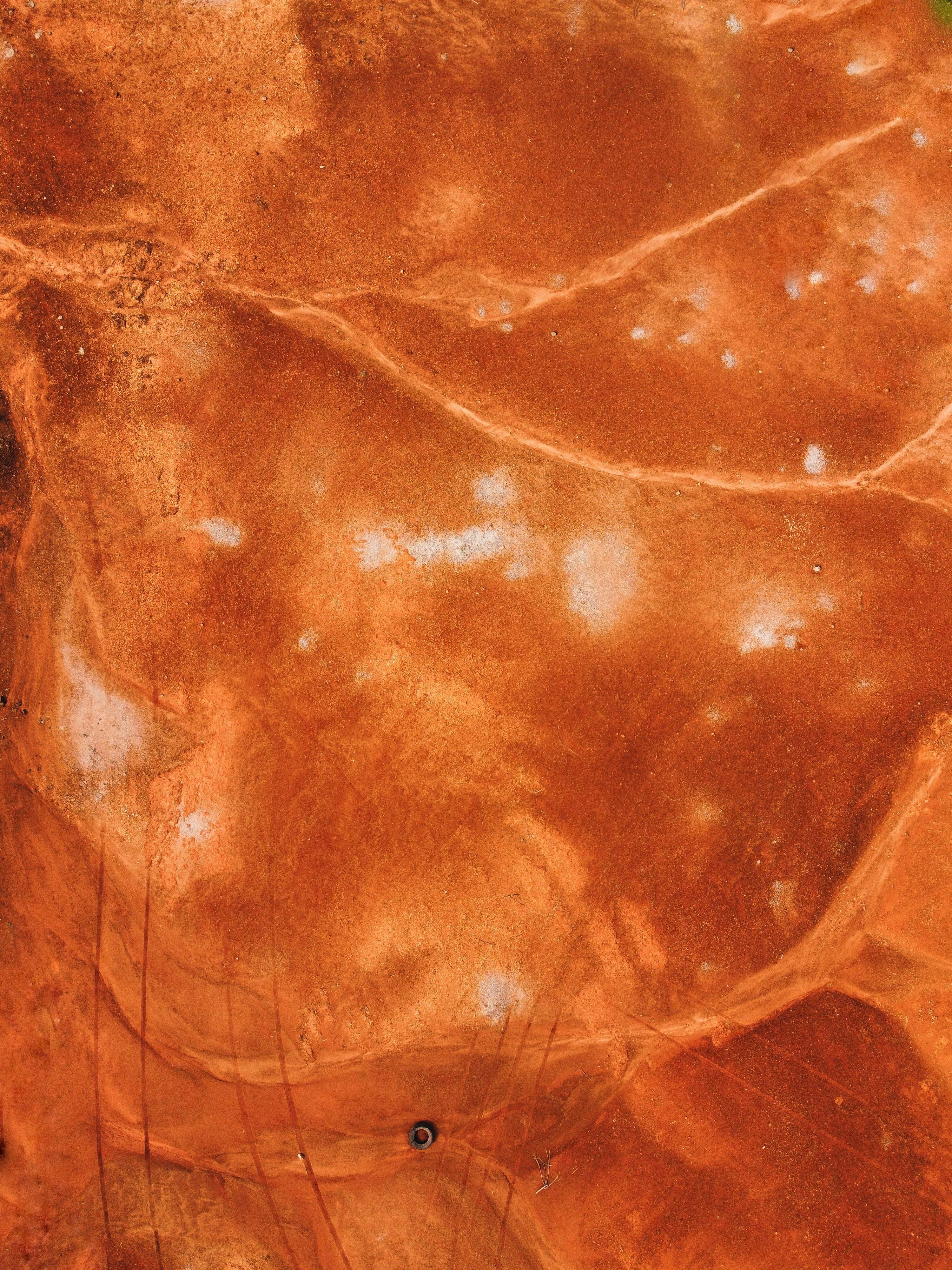 Top View of a Desert · Free Stock Photo