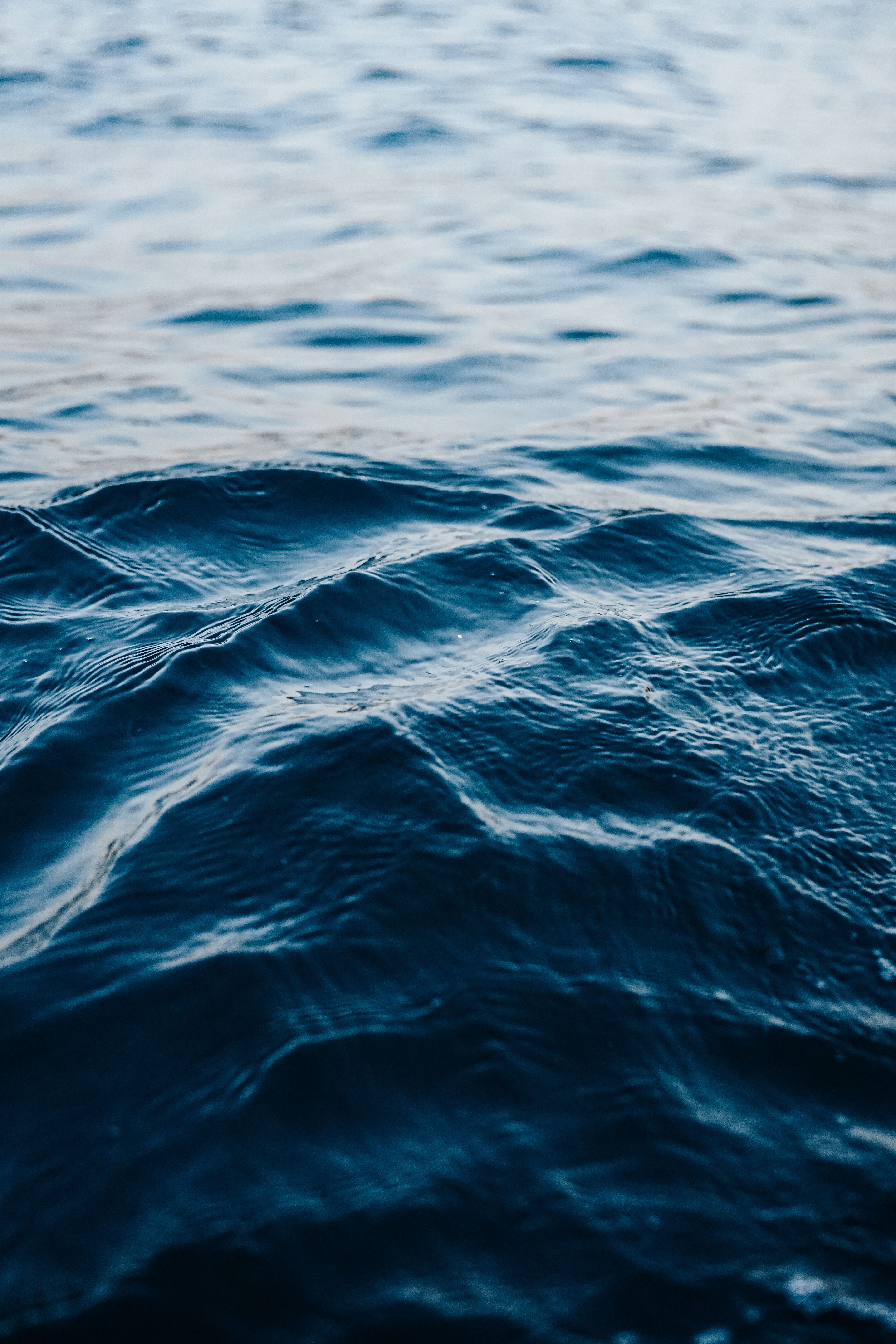 Vagues Sereines Sur Une Mer Calme · Photo gratuite