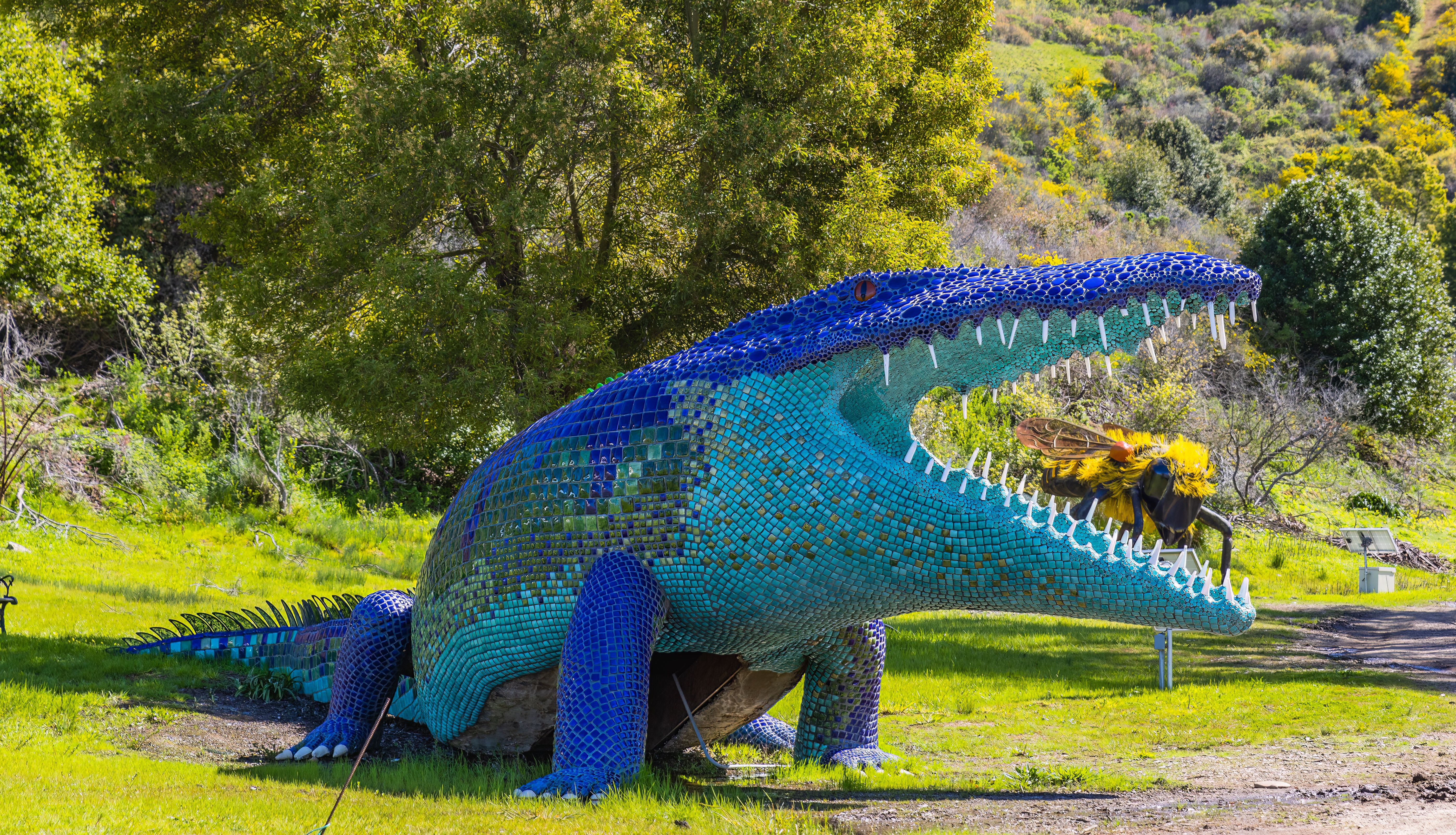 Niloticus Sculpture at Point San Pablo Harbor in Richmond, California ...