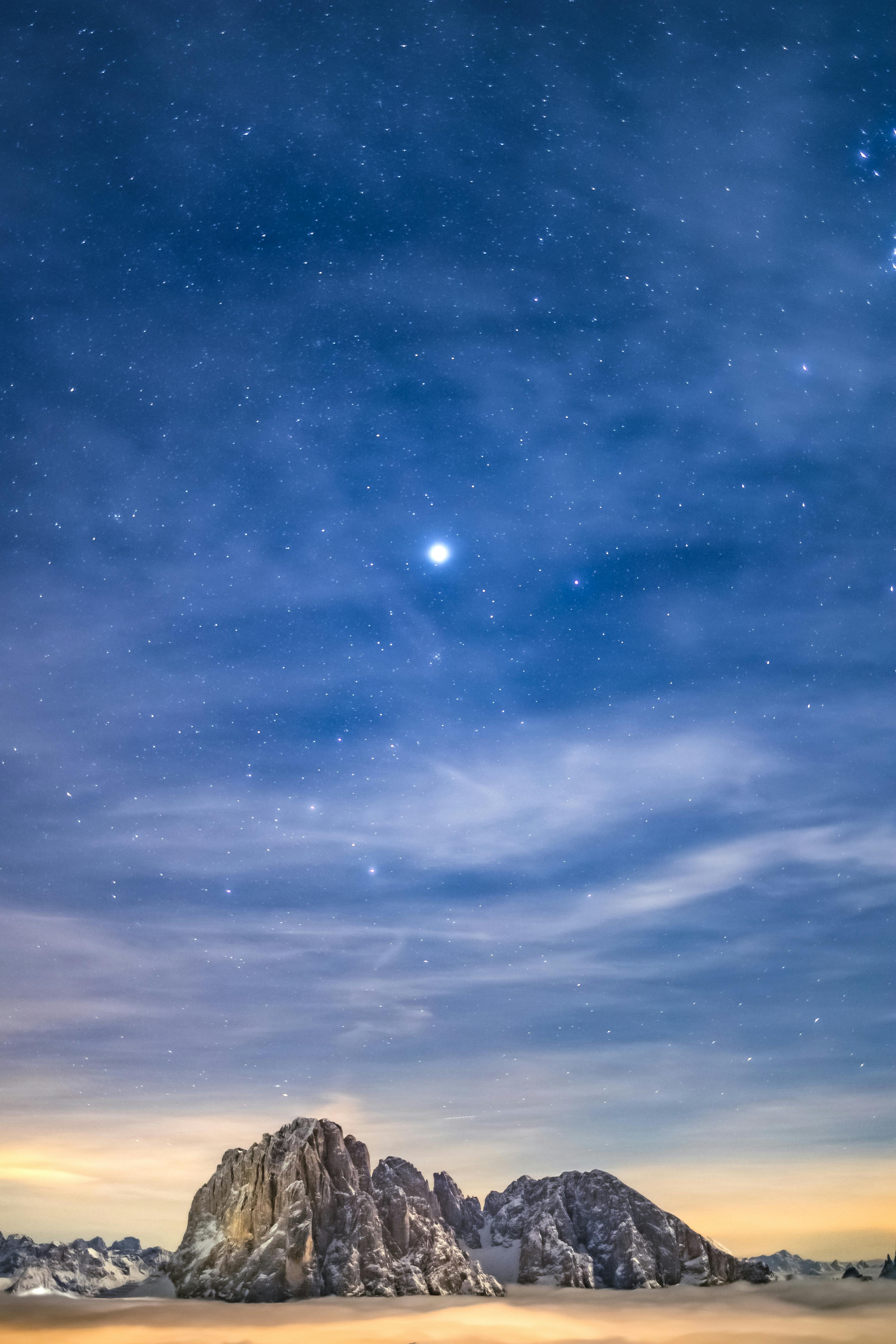 "The Night Beyond the Summit: A View into the Limitless Sky" · Free ...