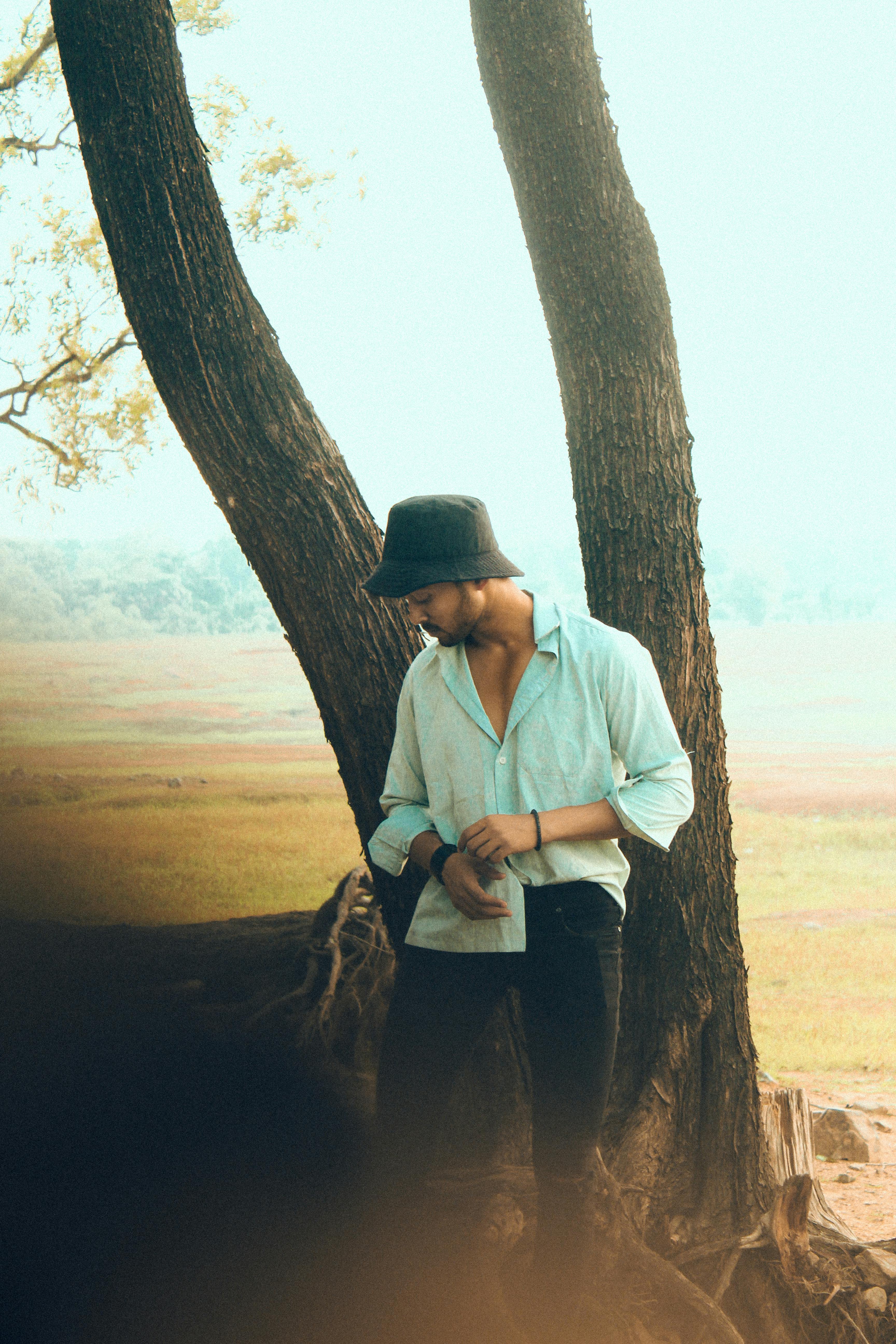 Man and Trees · Free Stock Photo