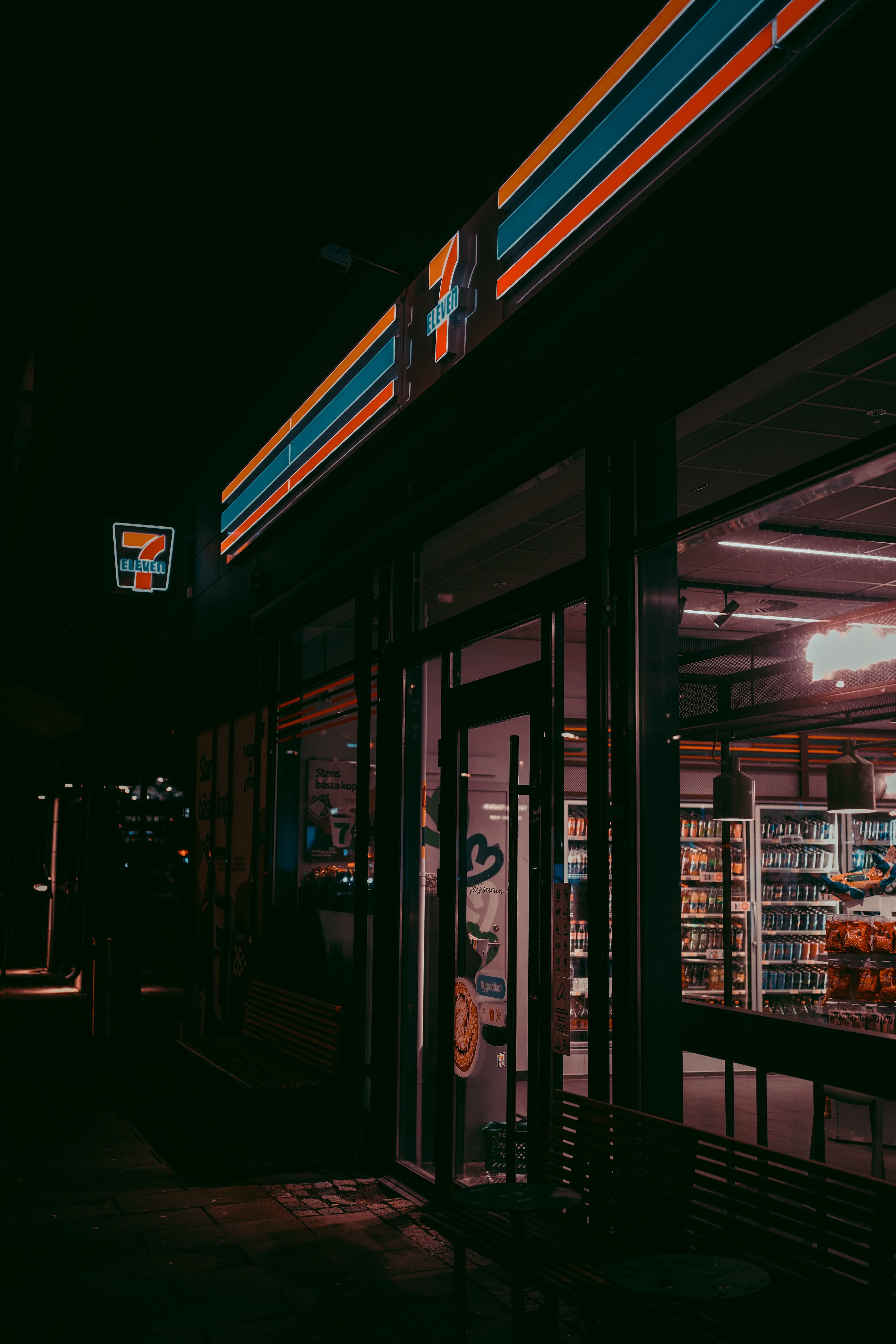A Store at Night · Free Stock Photo