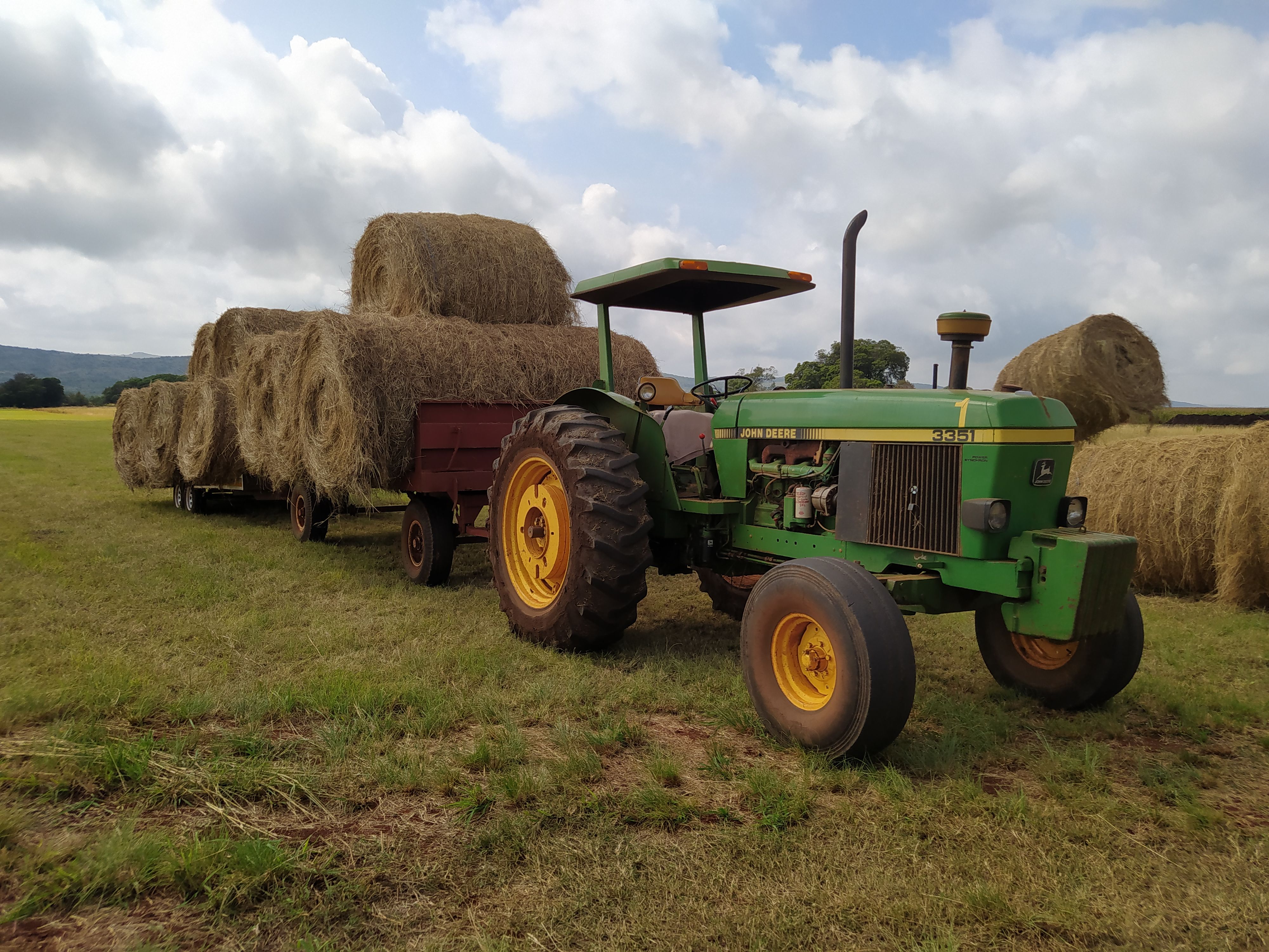 A Tractor in a Field · Free Stock Photo