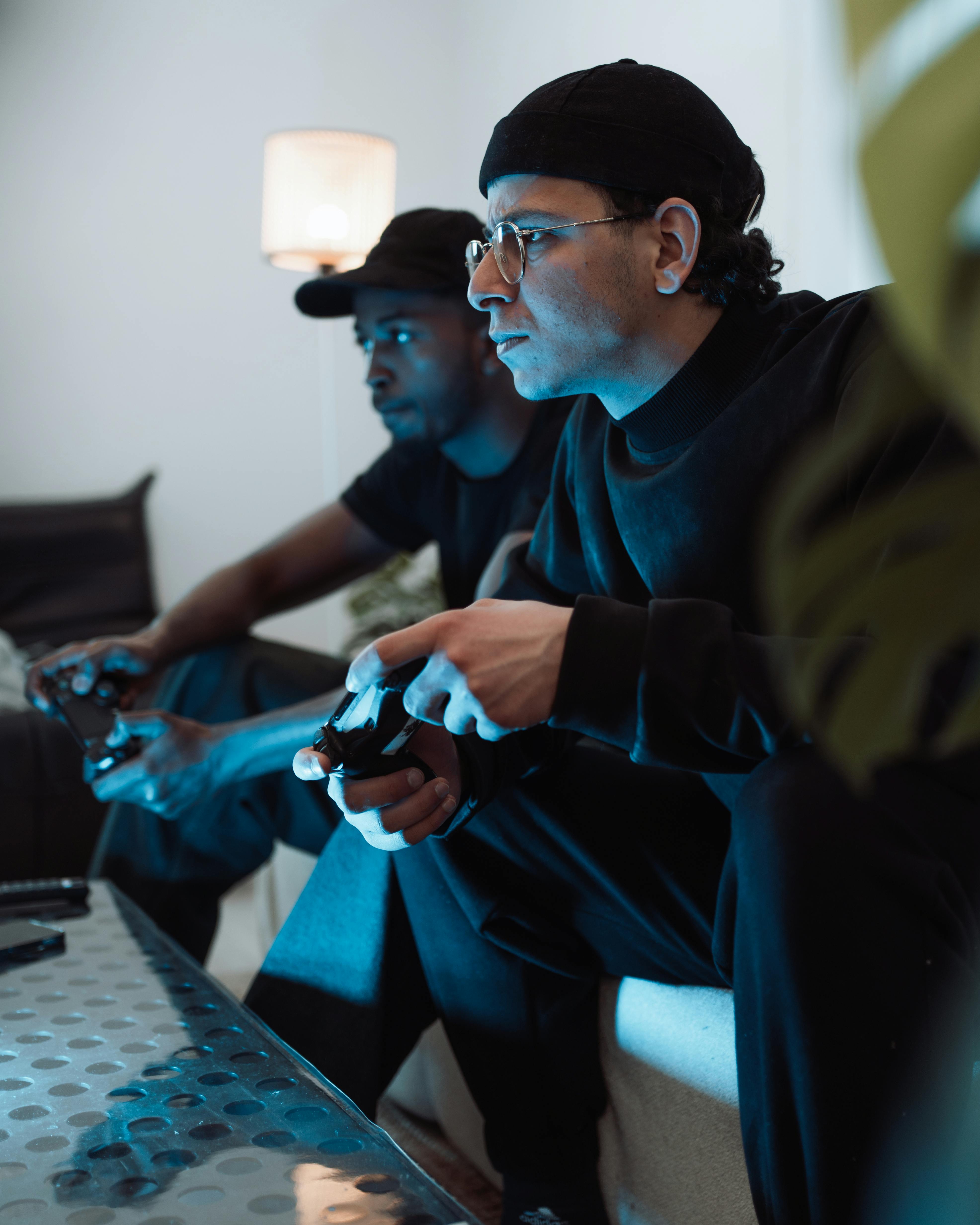 Men Playing Games · Free Stock Photo