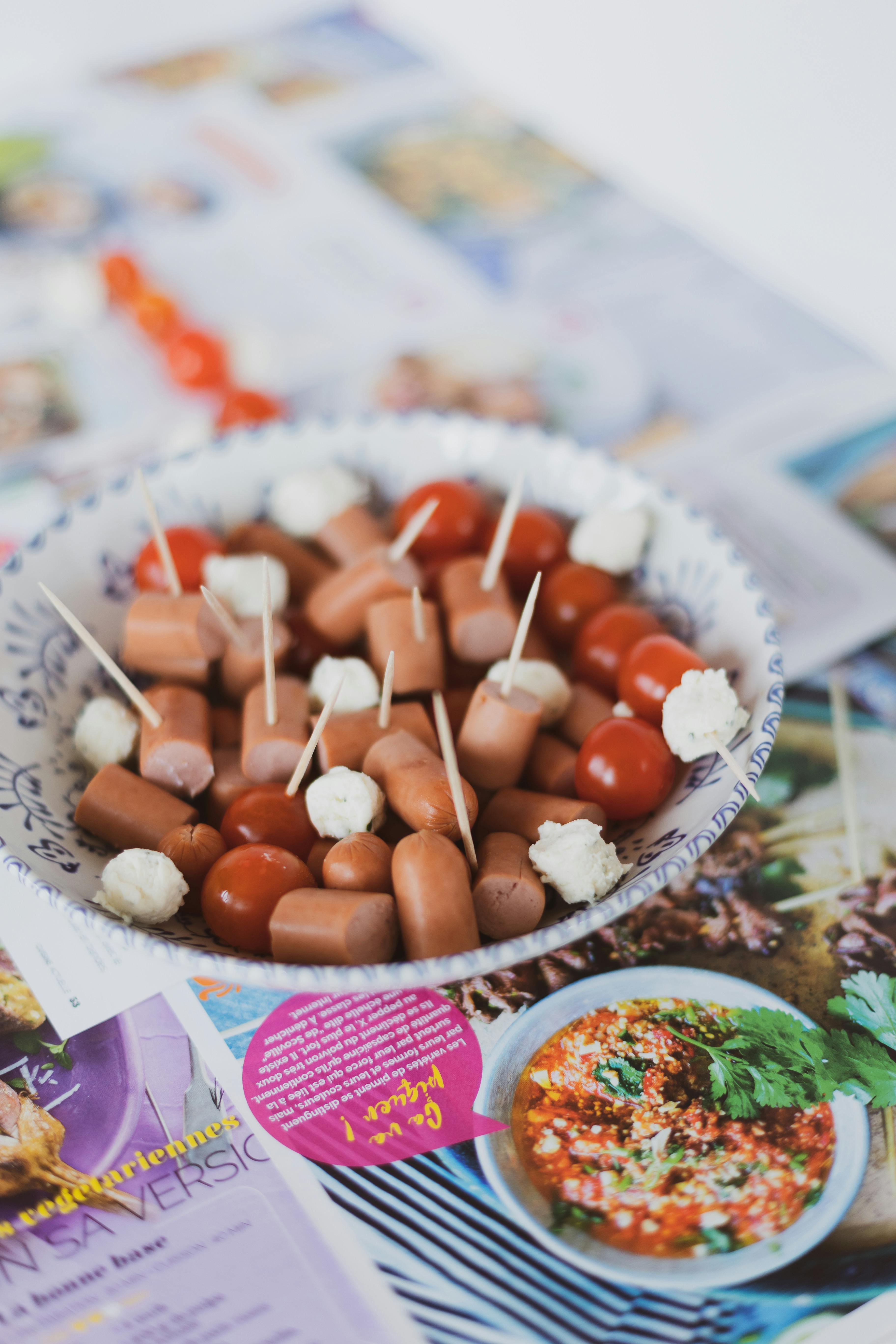 Delicious Appetizers in Bowl · Free Stock Photo