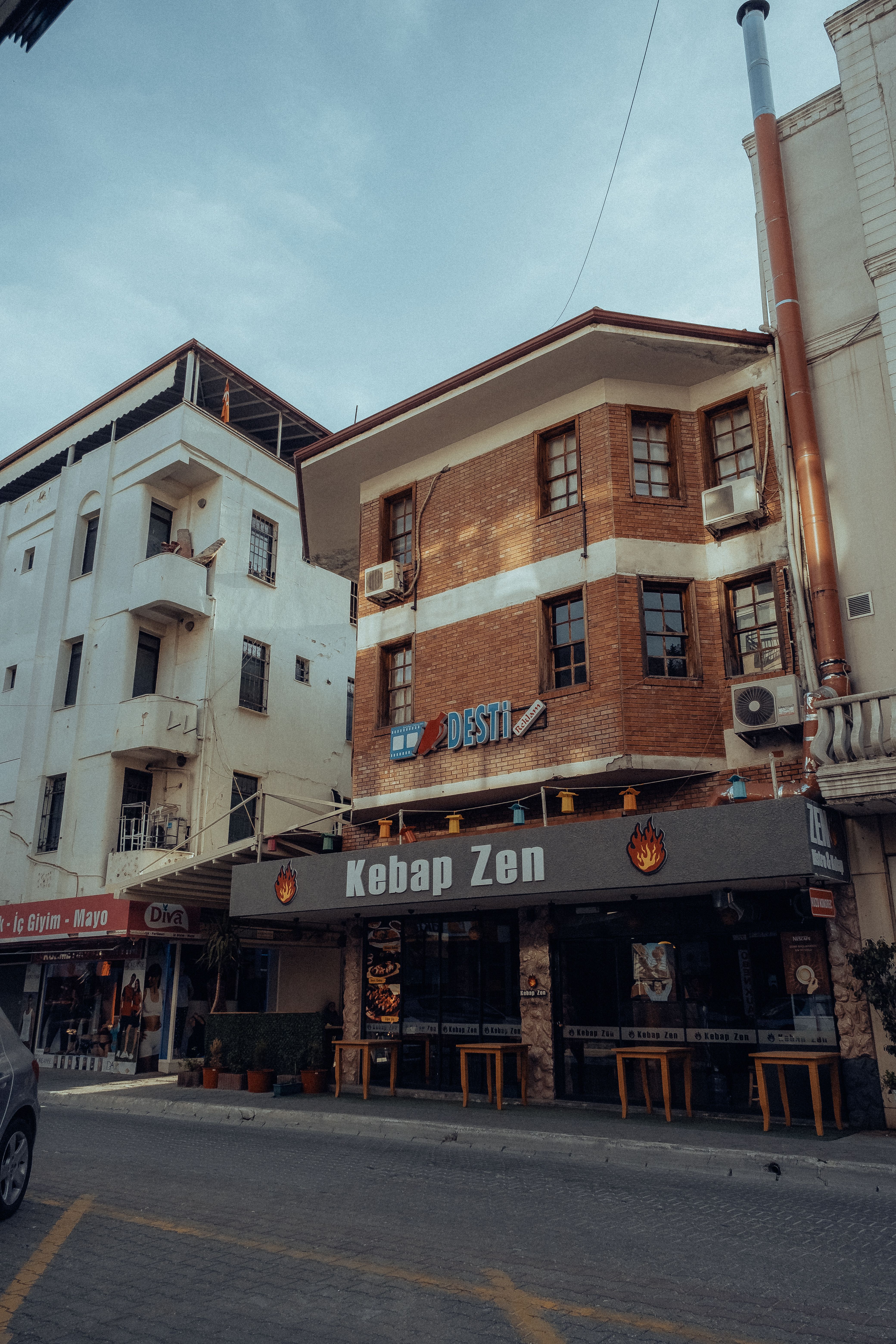 Kebab Restaurant in a Town Street · Free Stock Photo
