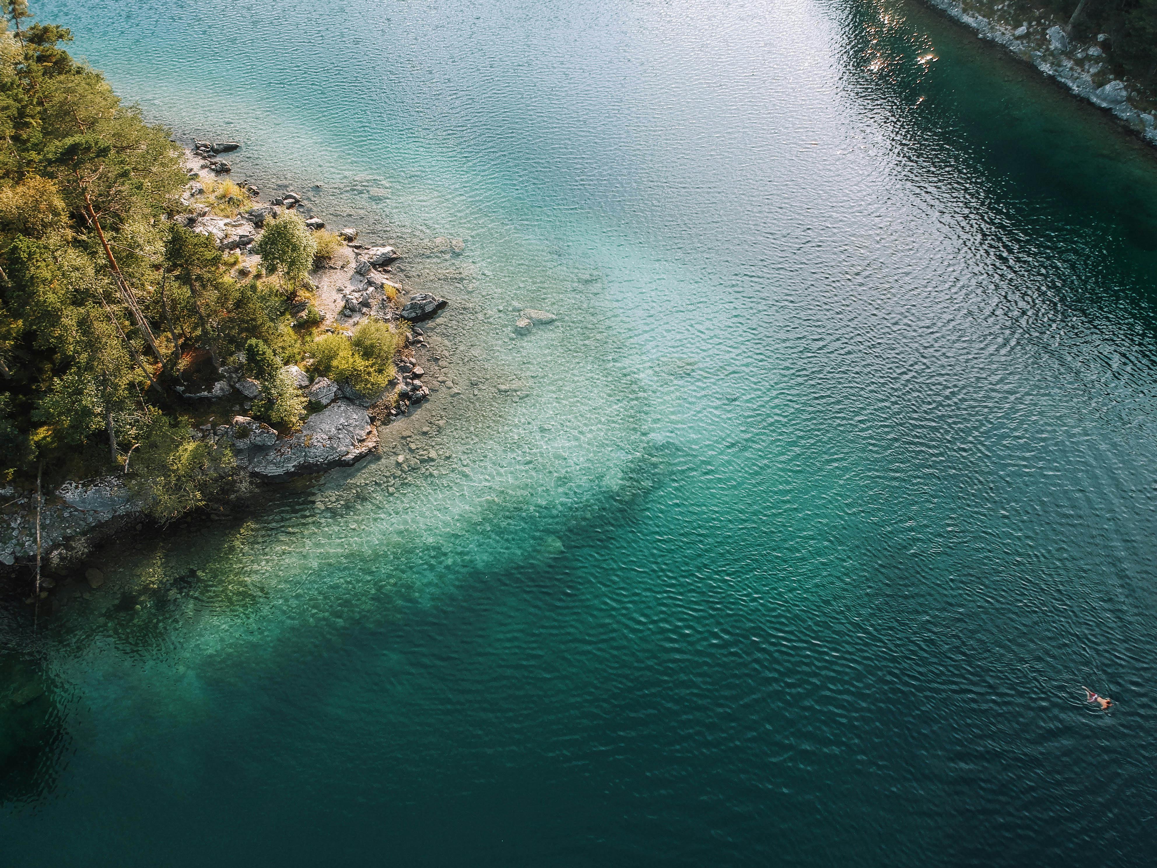 Aerial View of Body of Water · Free Stock Photo