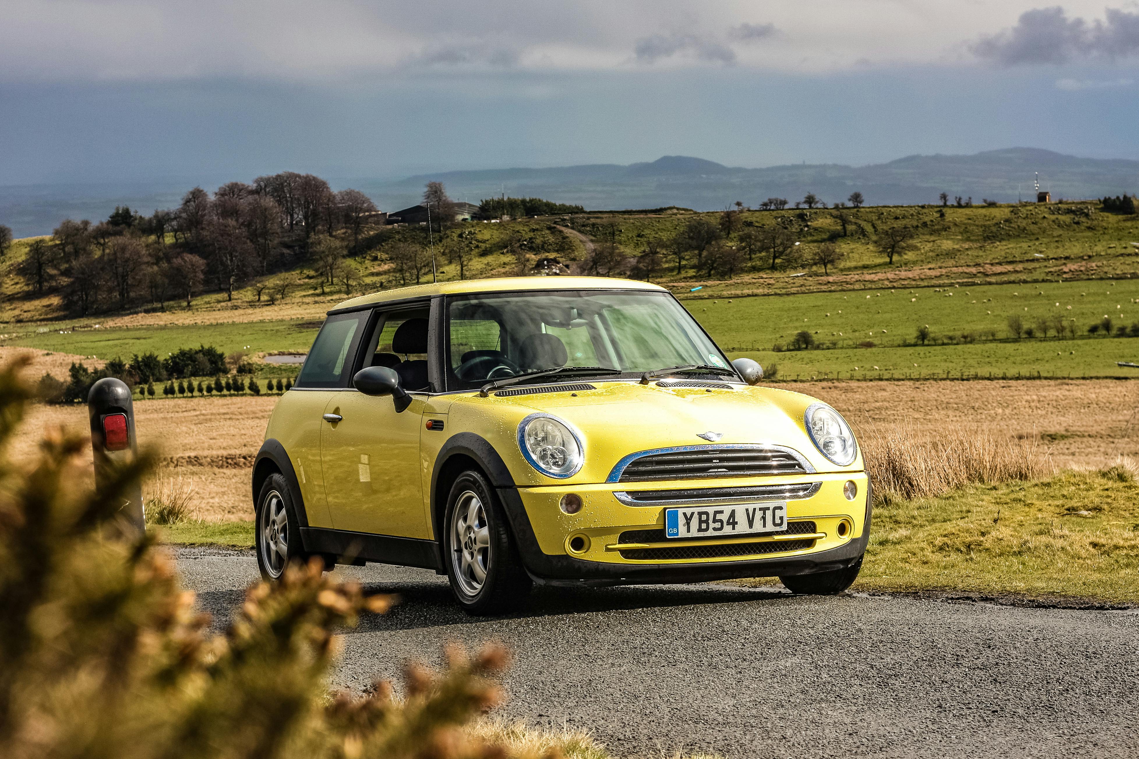 Mini Cooper Car on Road · Free Stock Photo