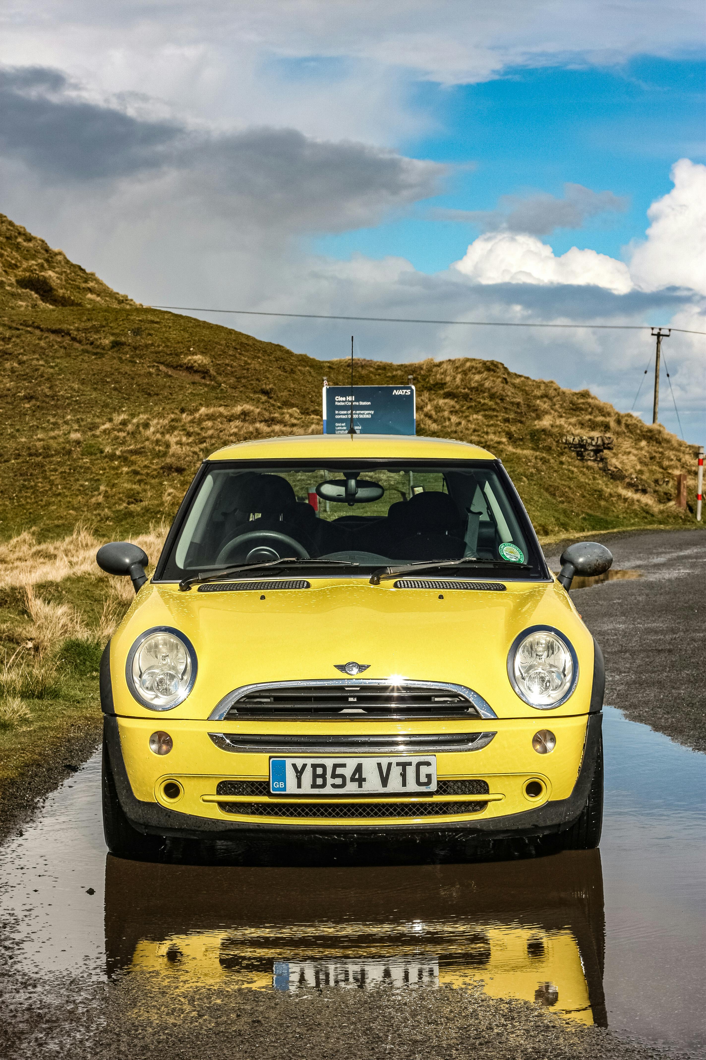 Yellow Mini Cooper Car · Free Stock Photo