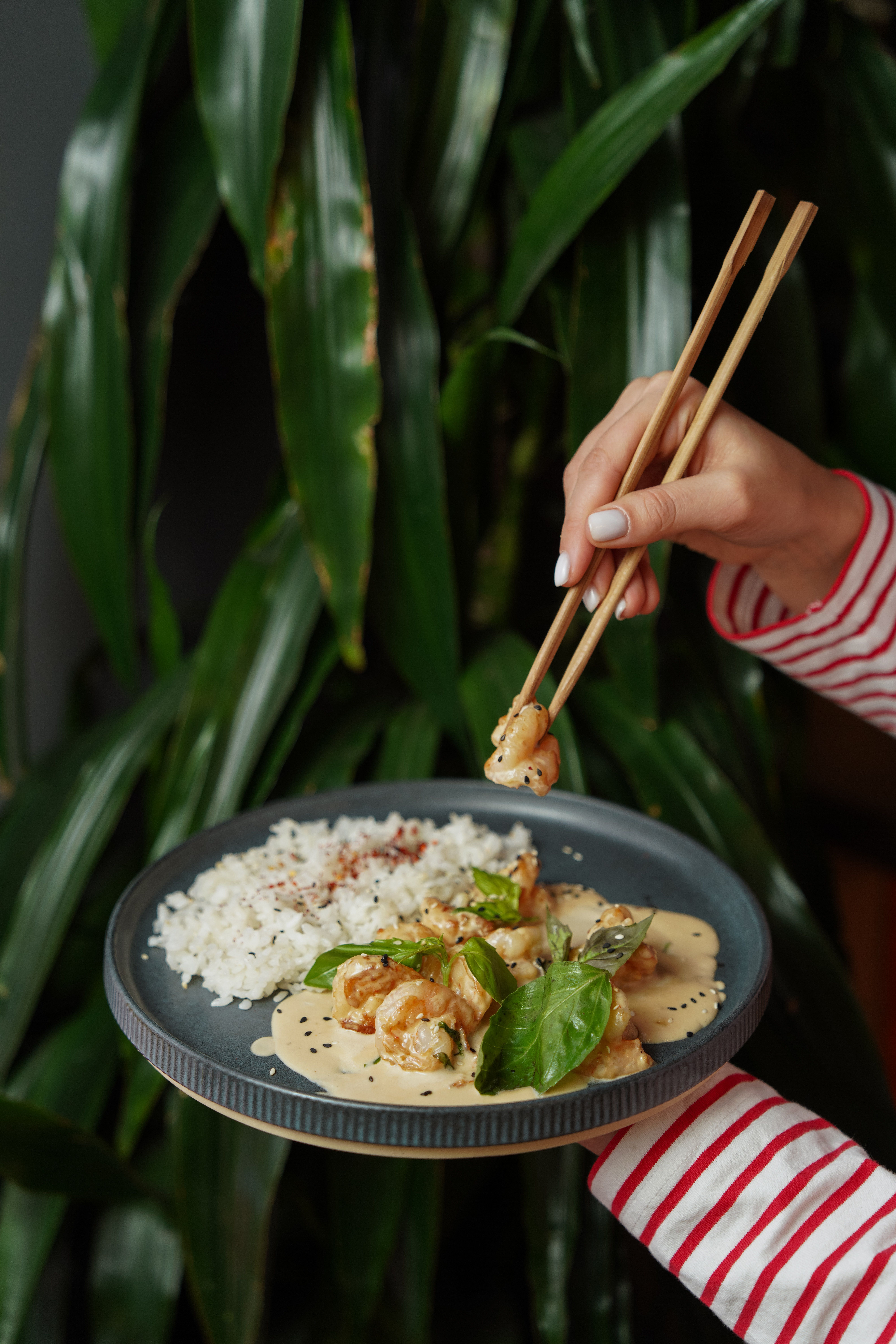 Woman Hand Eating Food · Free Stock Photo