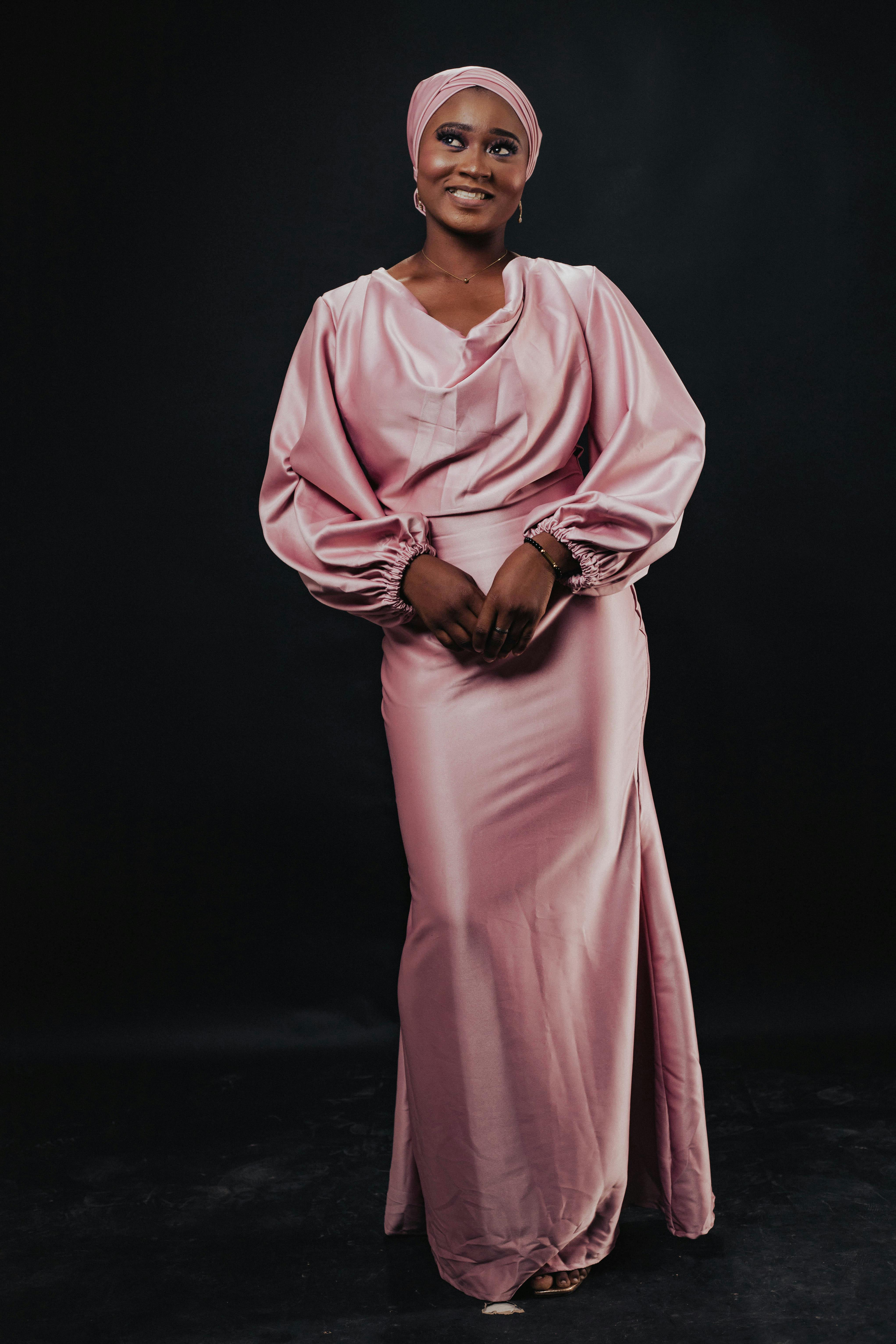 Woman Wearing a Gold Dress, Turban and a Veil · Free Stock Photo