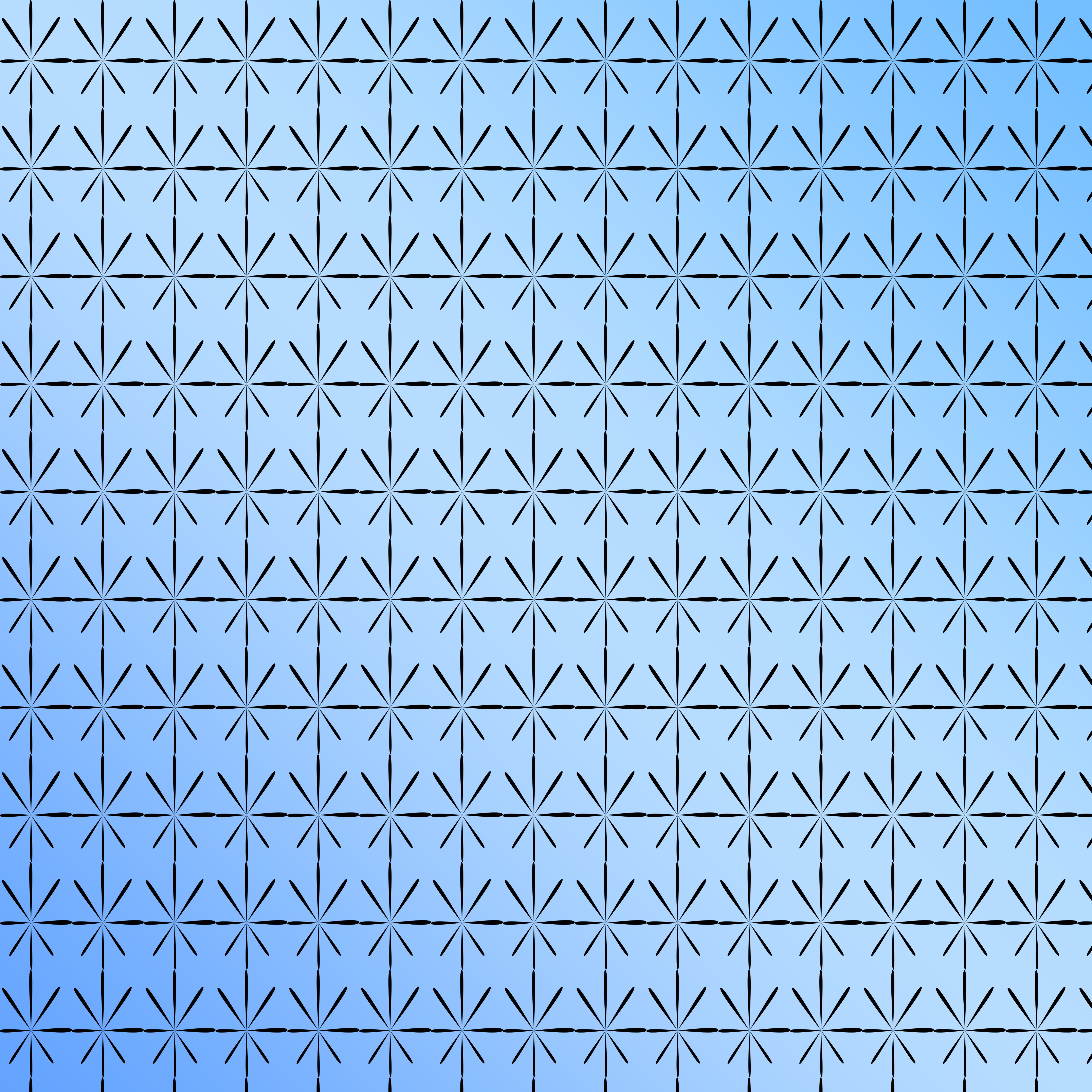 Pattern on Blue Wall · Free Stock Photo