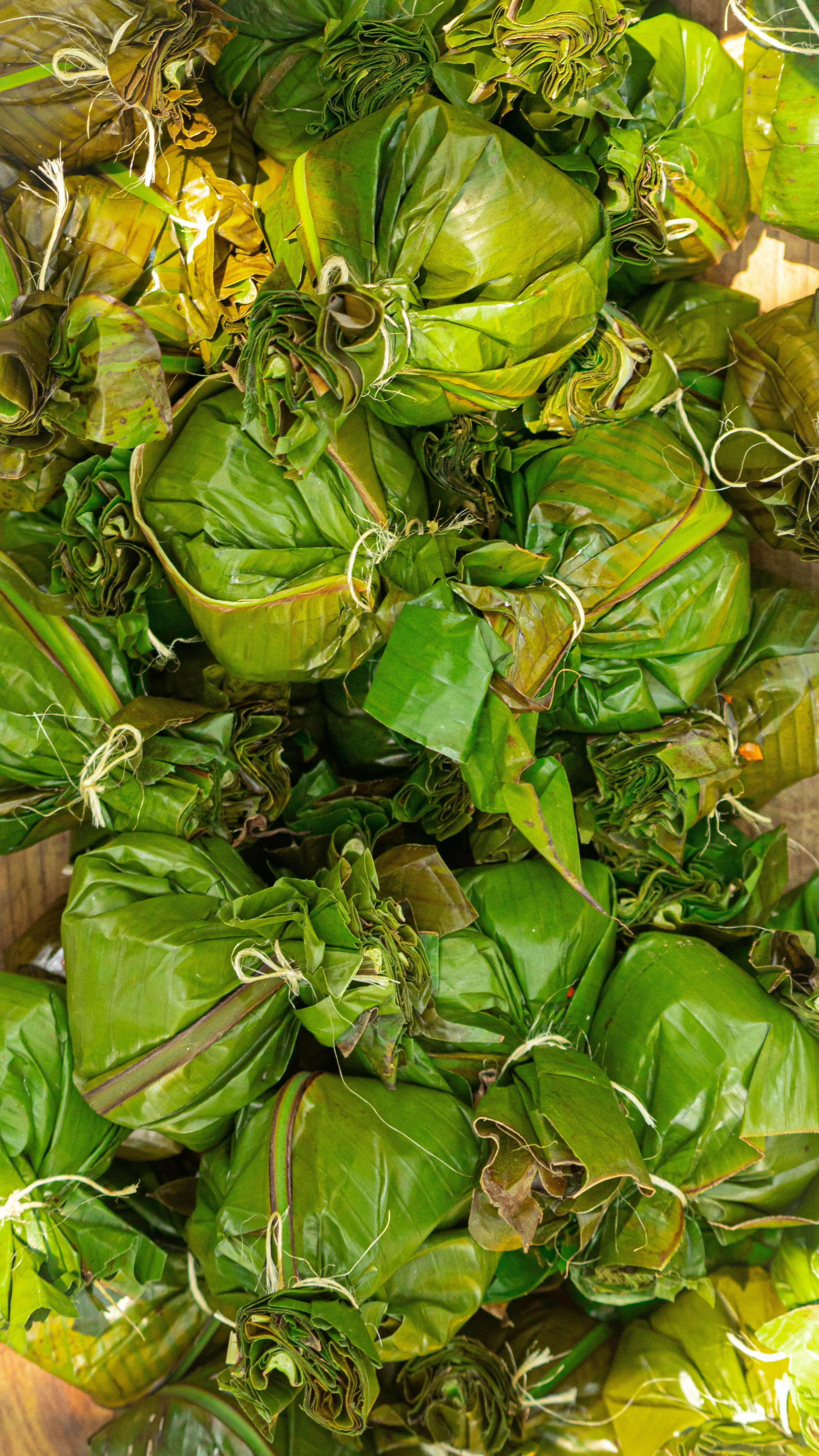 Green Leaf Packages · Free Stock Photo