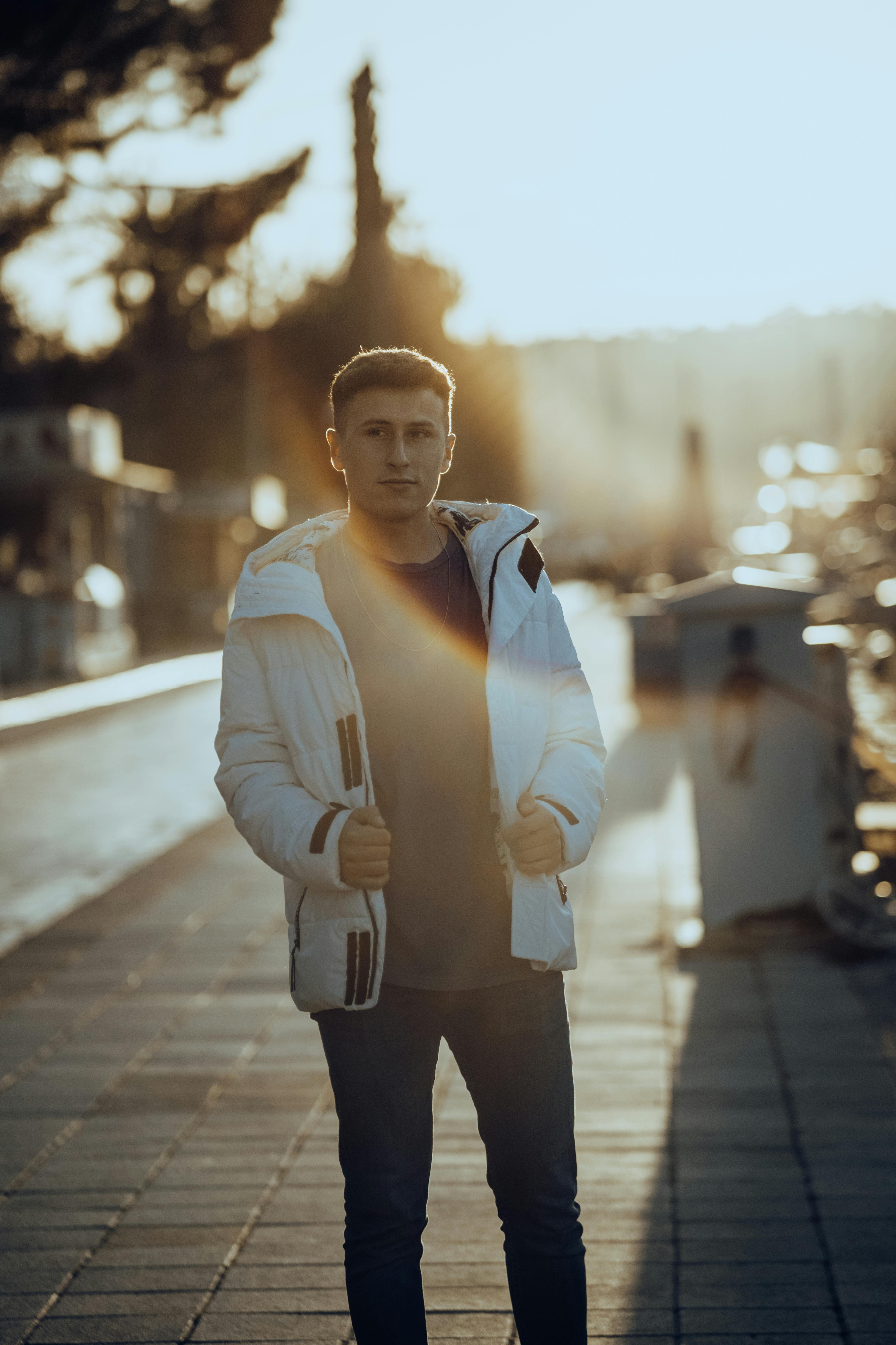 Man Looking at a View in a City · Free Stock Photo
