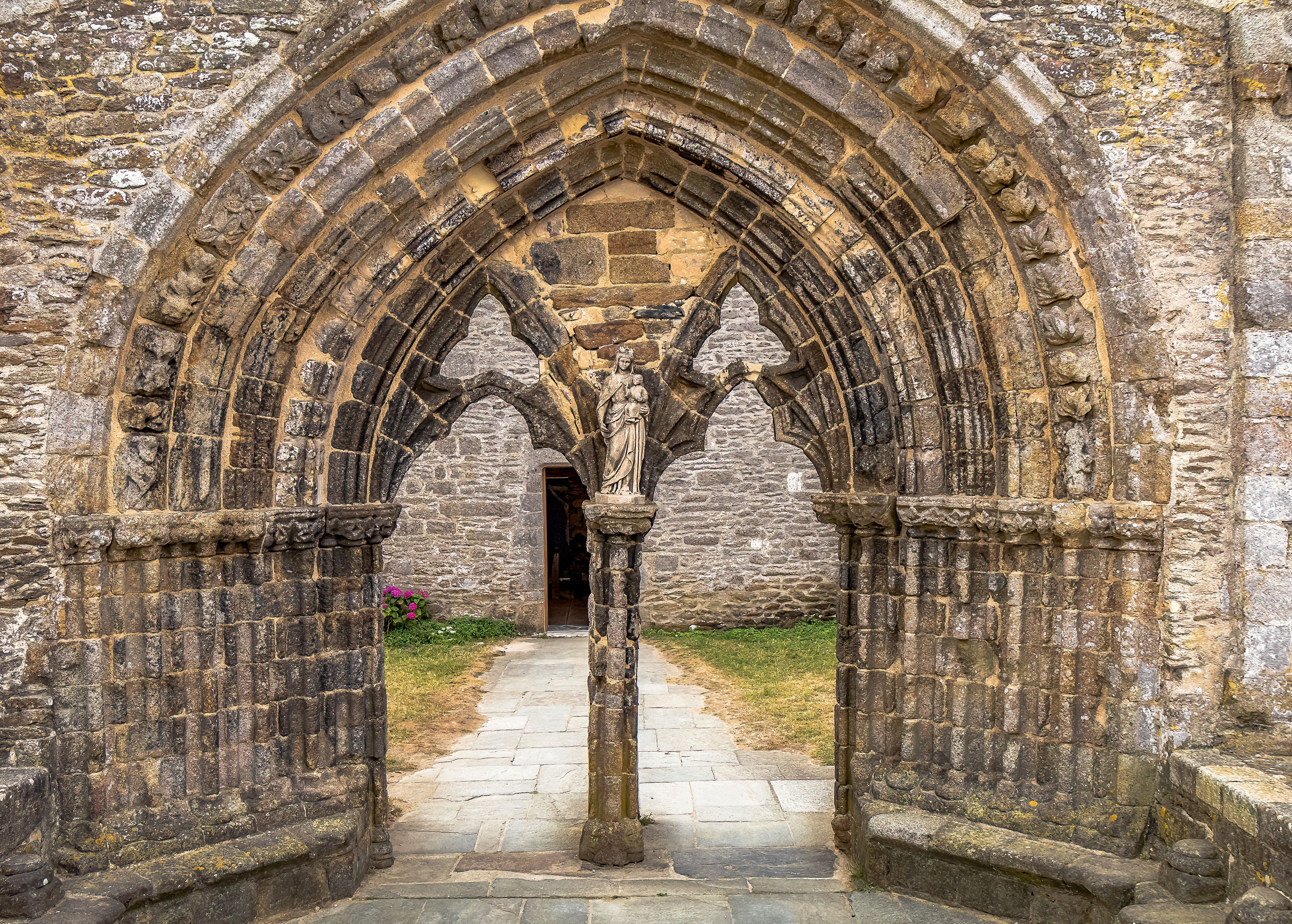 Stone Gate in Monastery · Free Stock Photo