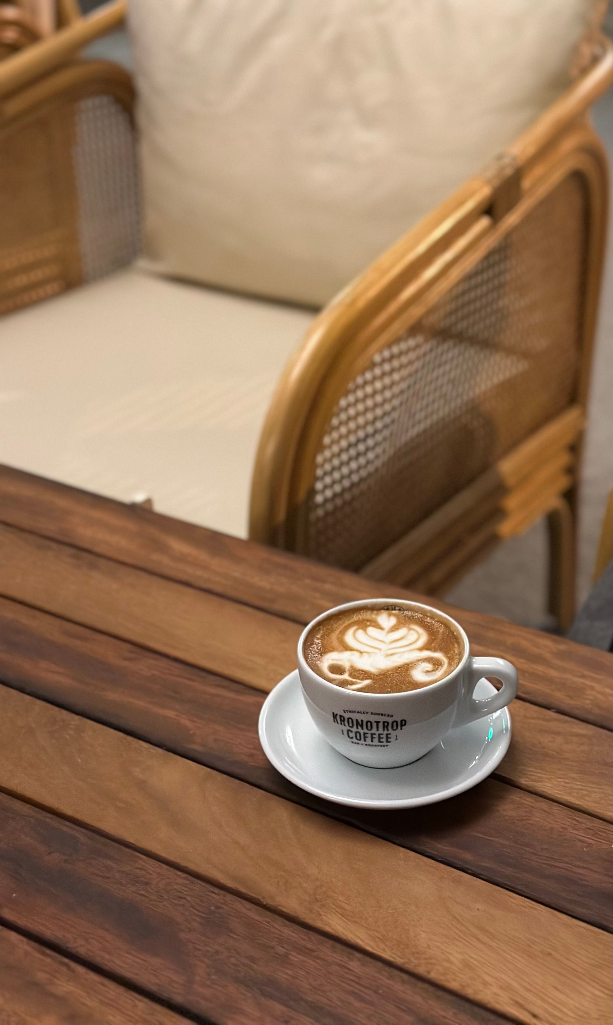 Coffee with a Heart Shaped Froth Art · Free Stock Photo