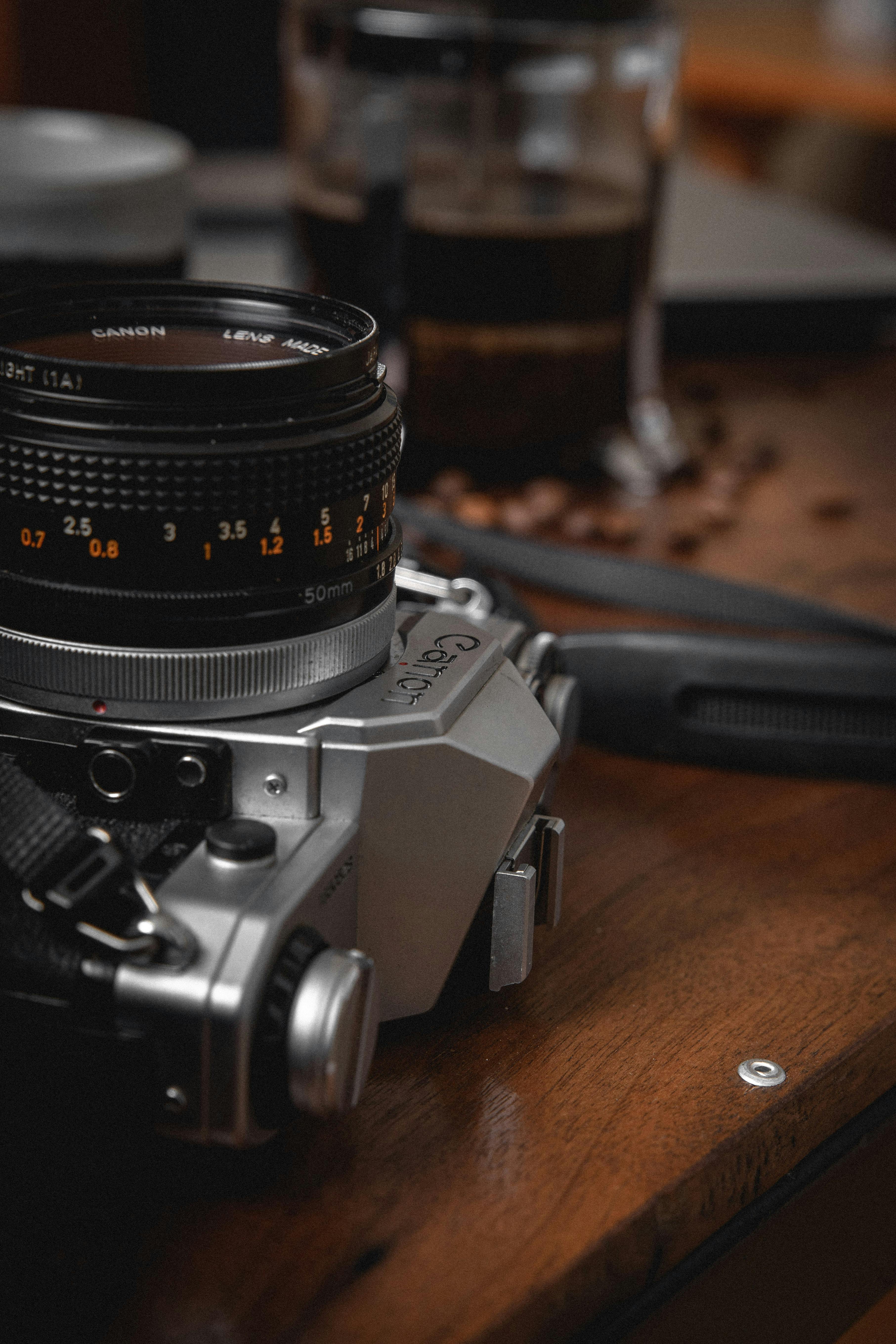 Gratis lagerfoto af Canon, kamera, linse