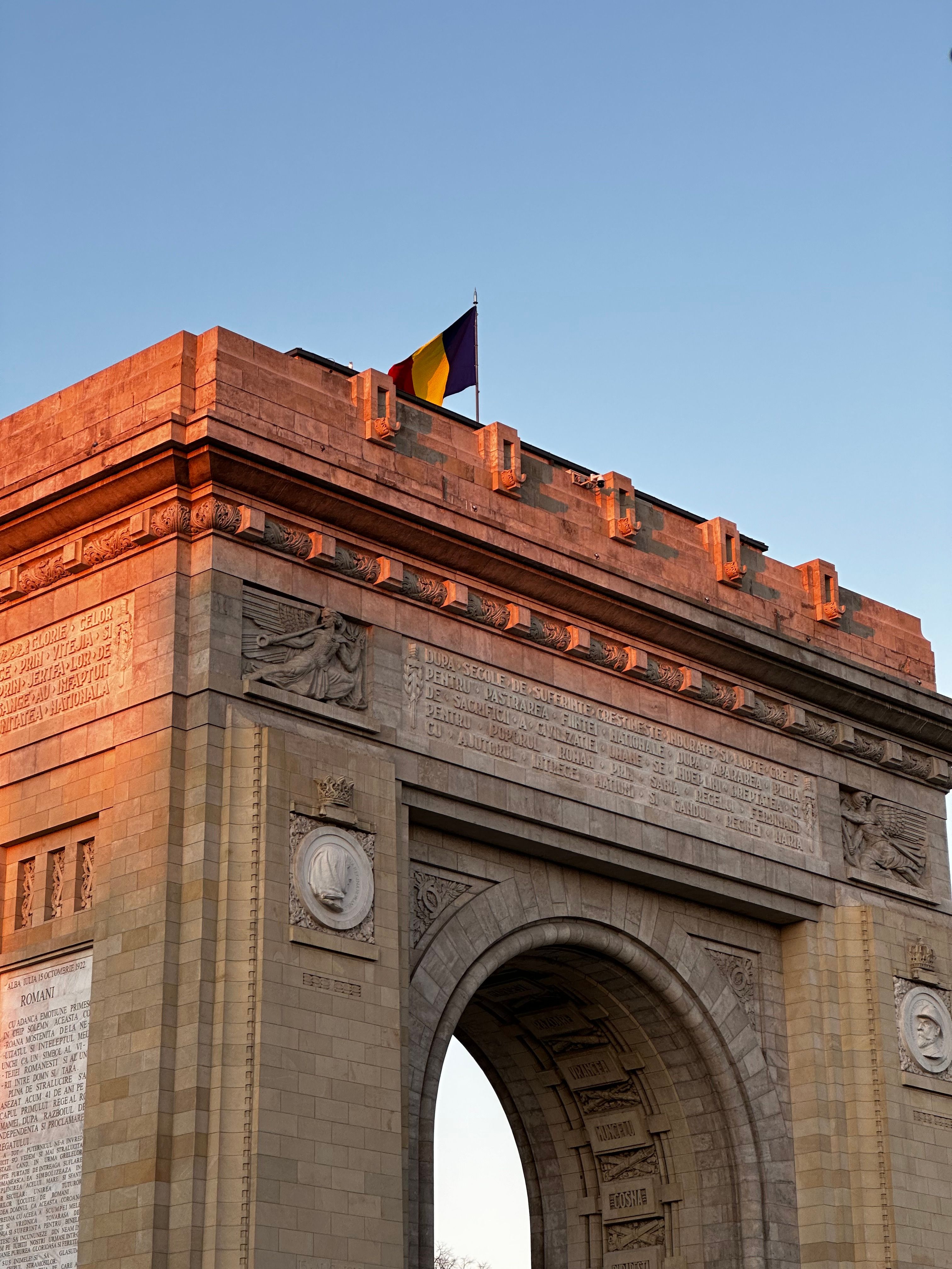 The Triumphal Arch in Romania · Free Stock Photo