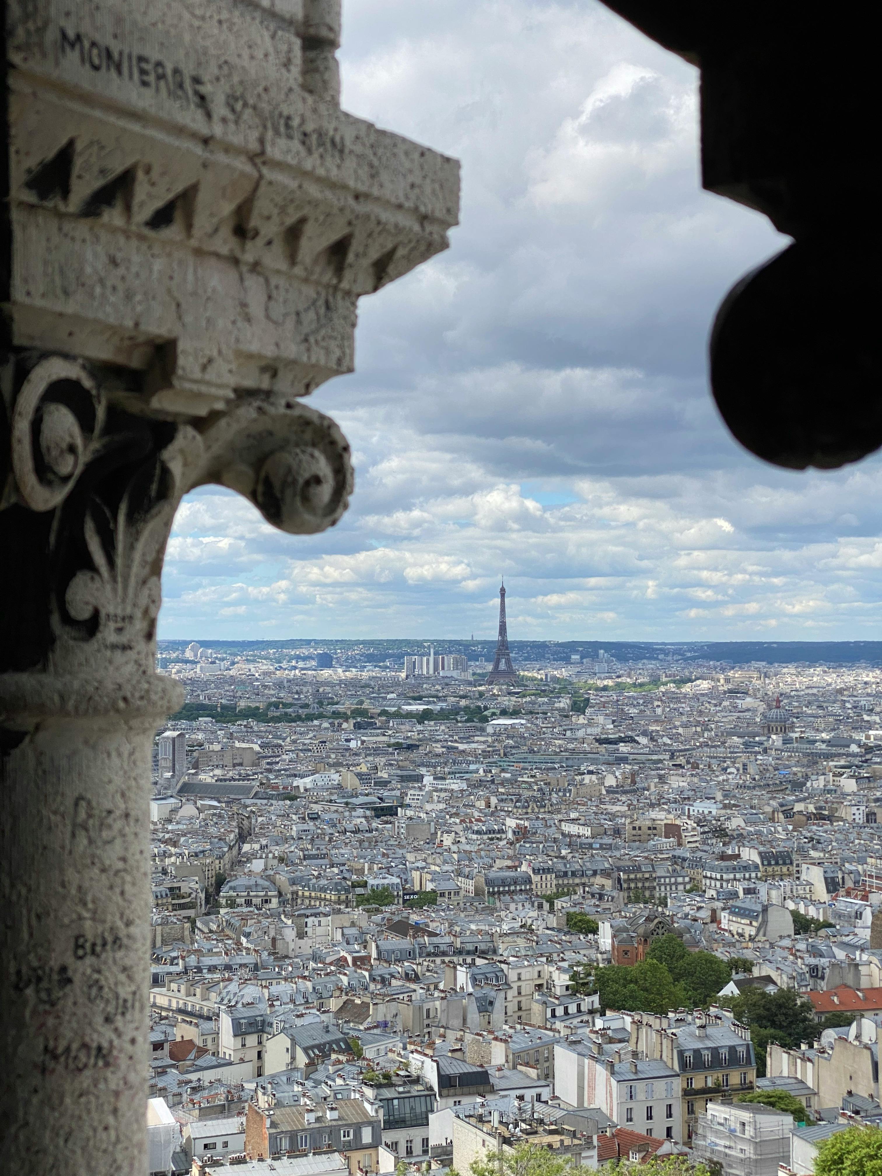 Clouds over Paris · Free Stock Photo