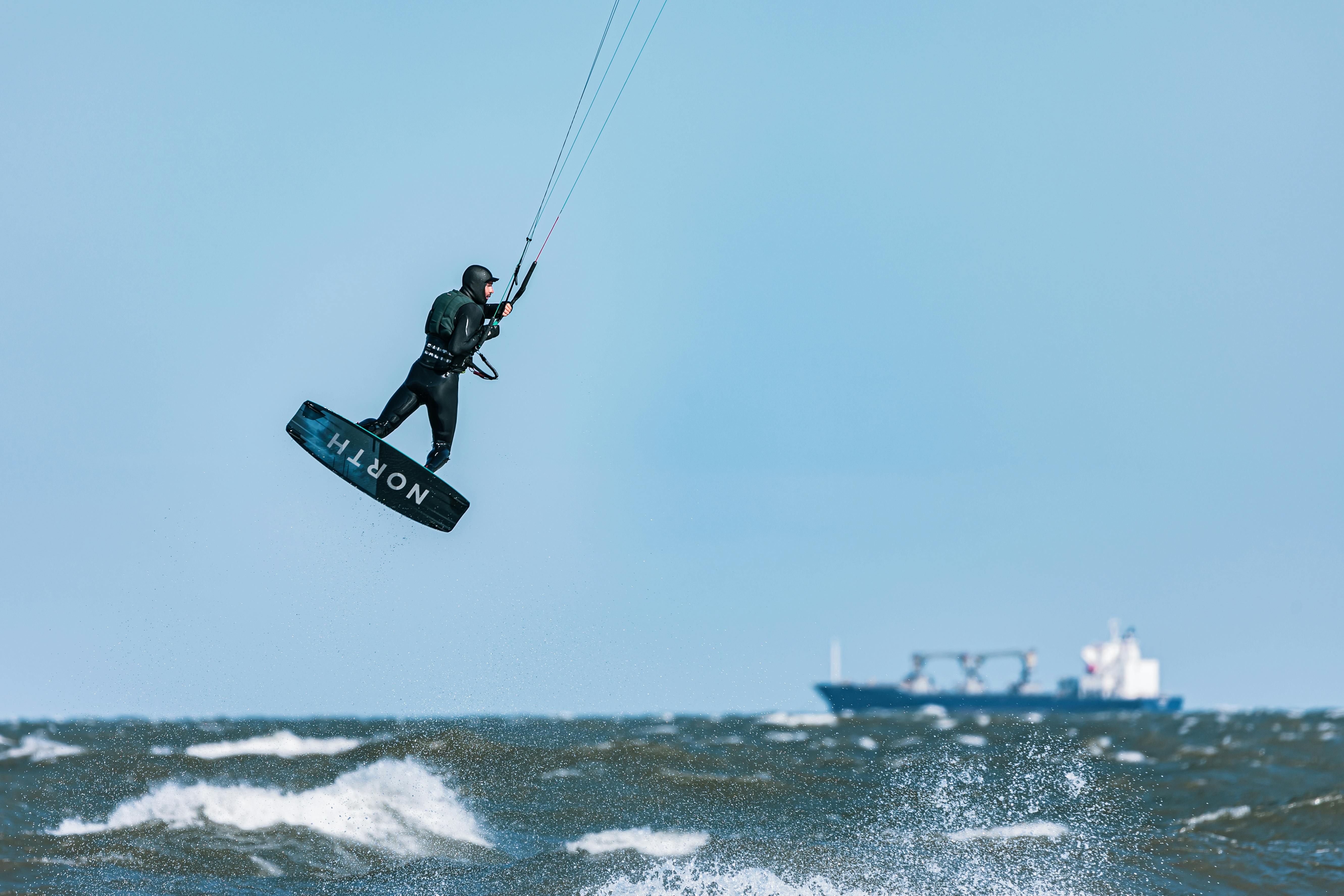 Kite Surfing Jump Photos, Download The BEST Free Kite Surfing Jump ...