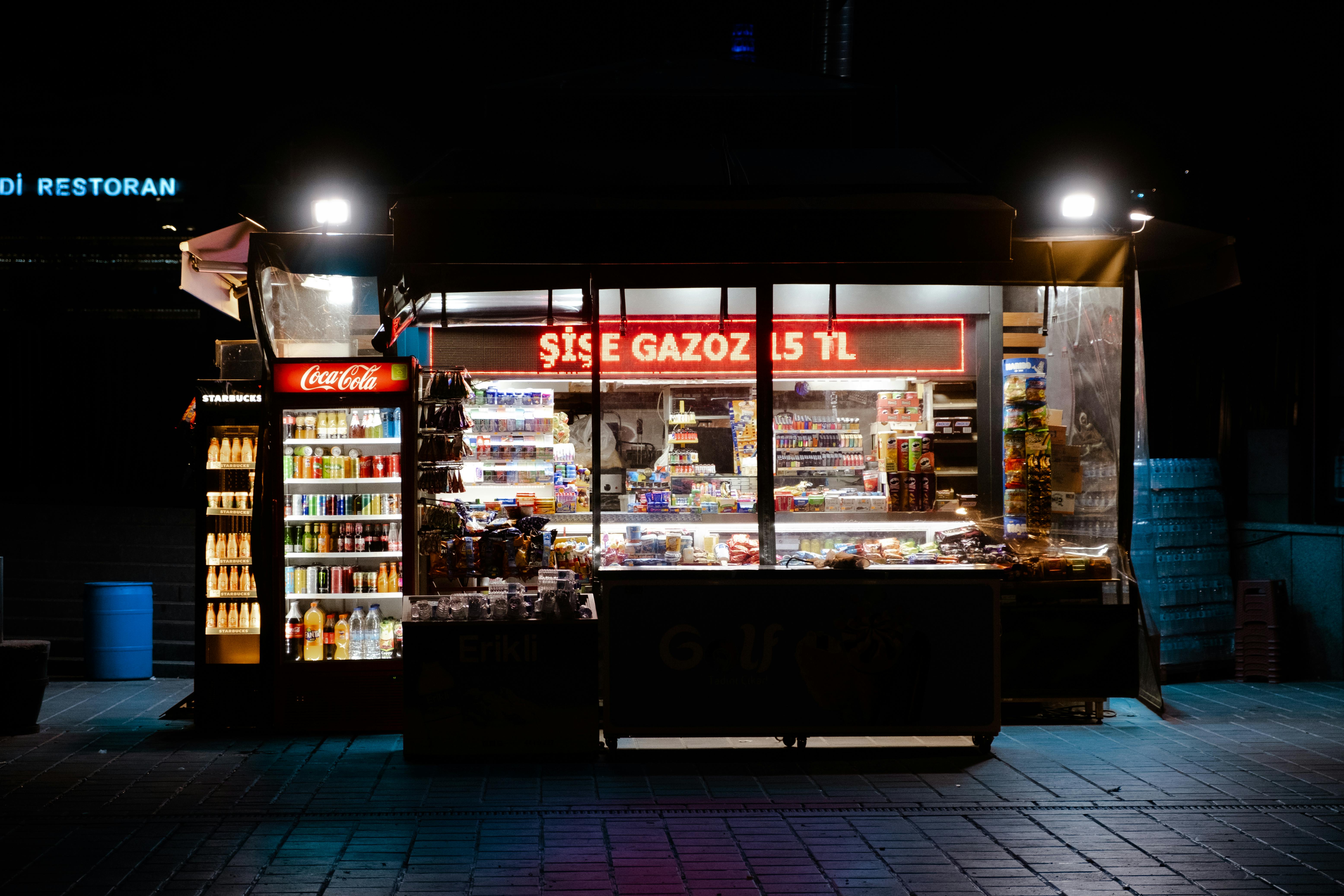 Liquor Display in a Store · Free Stock Photo
