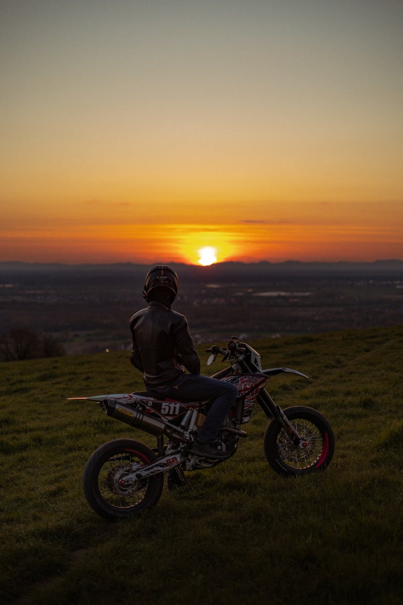Motorcycle Sunset Photos, Download The BEST Free Motorcycle Sunset ...