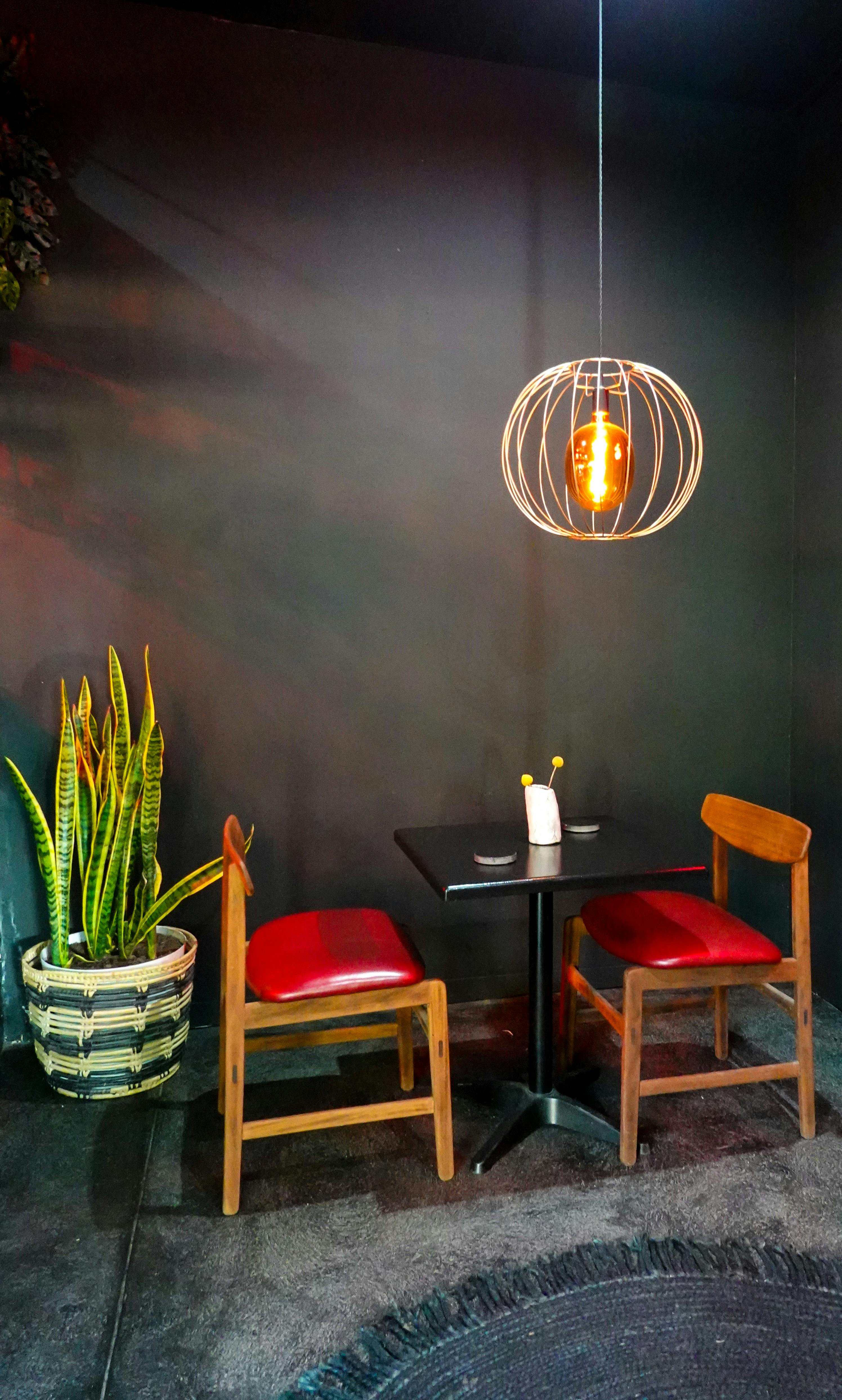 Lamp over Table · Free Stock Photo