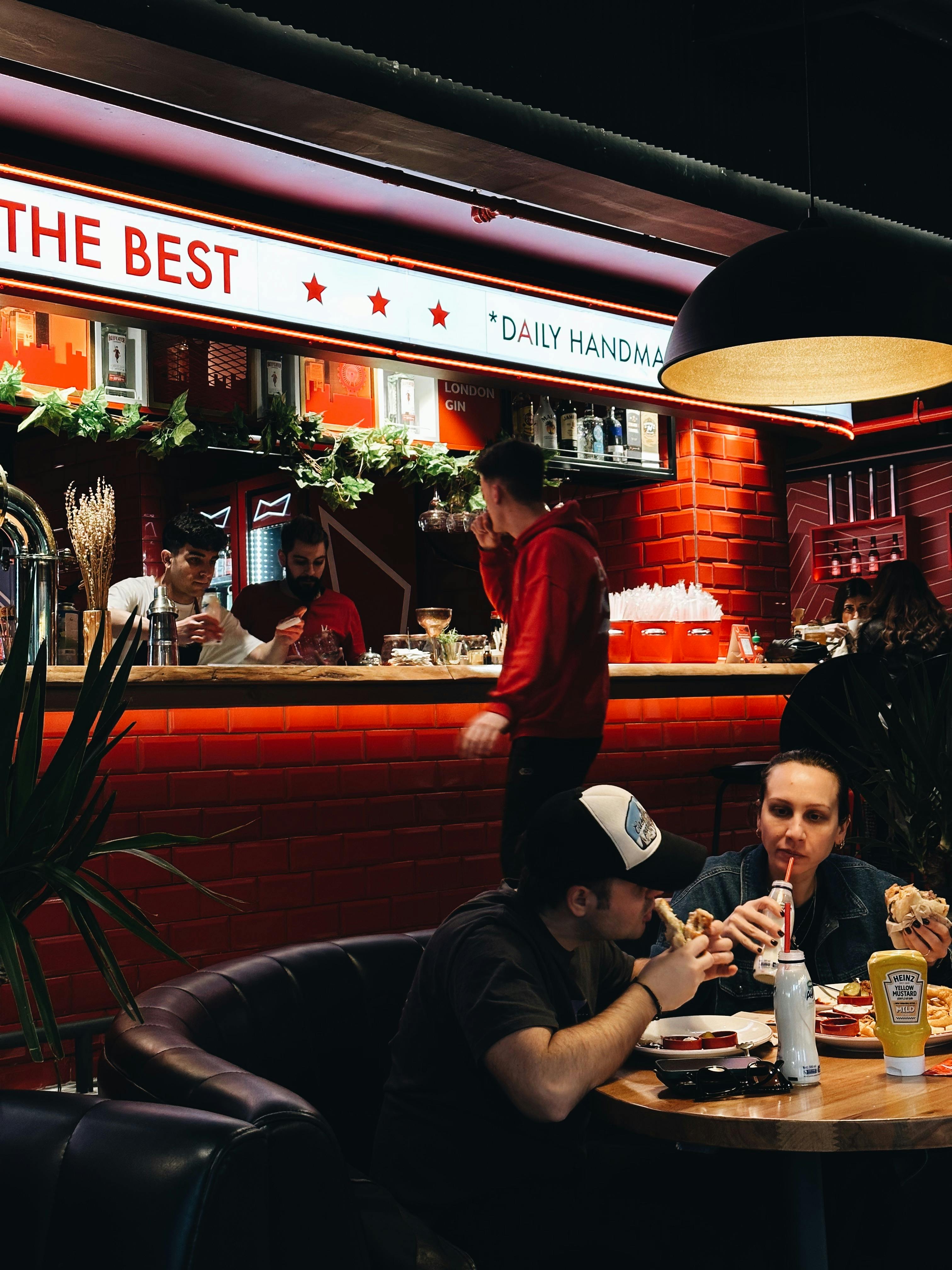 People Eating in a Restaurant · Free Stock Photo