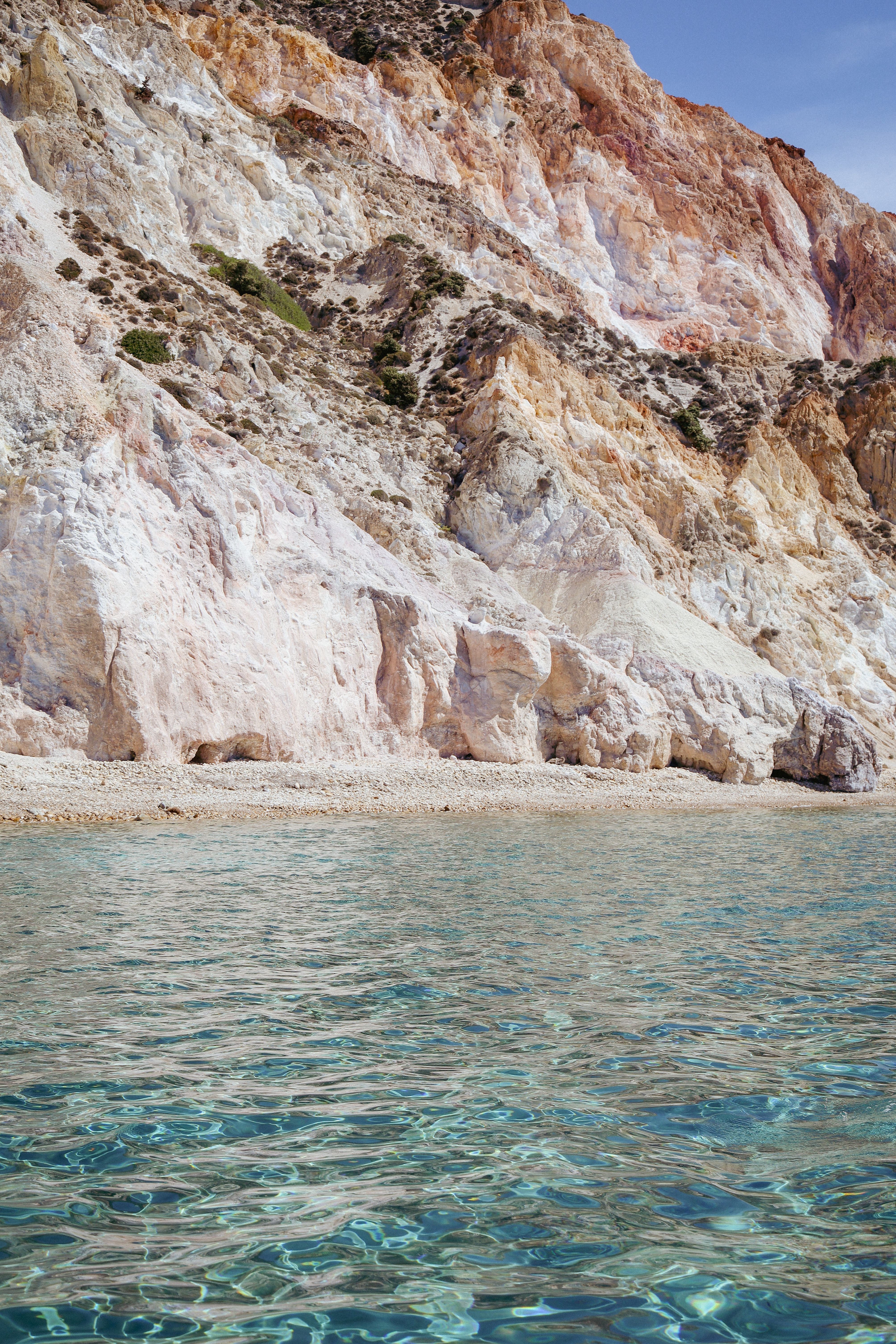 Rocky Mountain Slope at the Sea · Free Stock Photo
