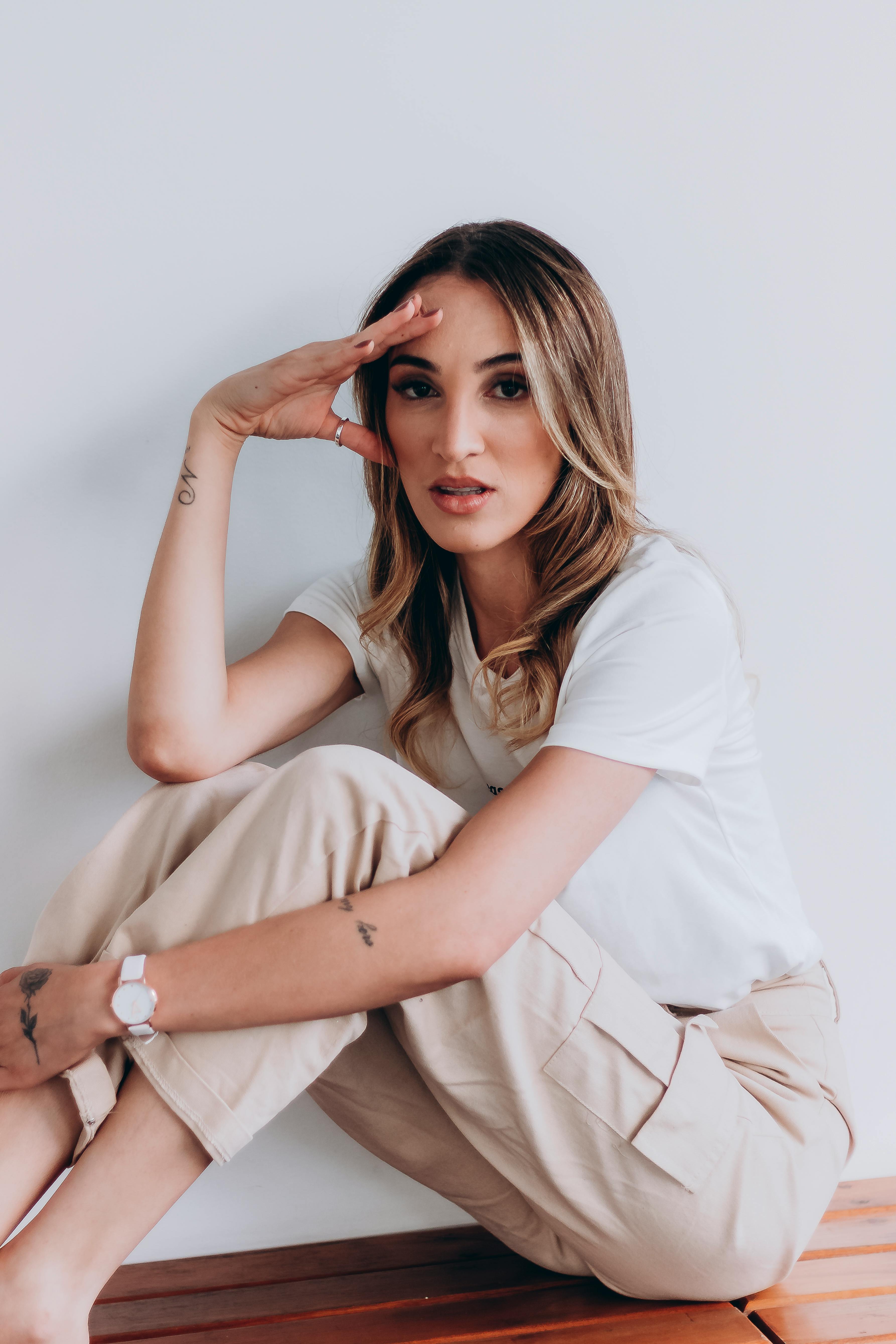 Woman in Brazilian Soccer Shirt Showing a Tongue · Free Stock Photo