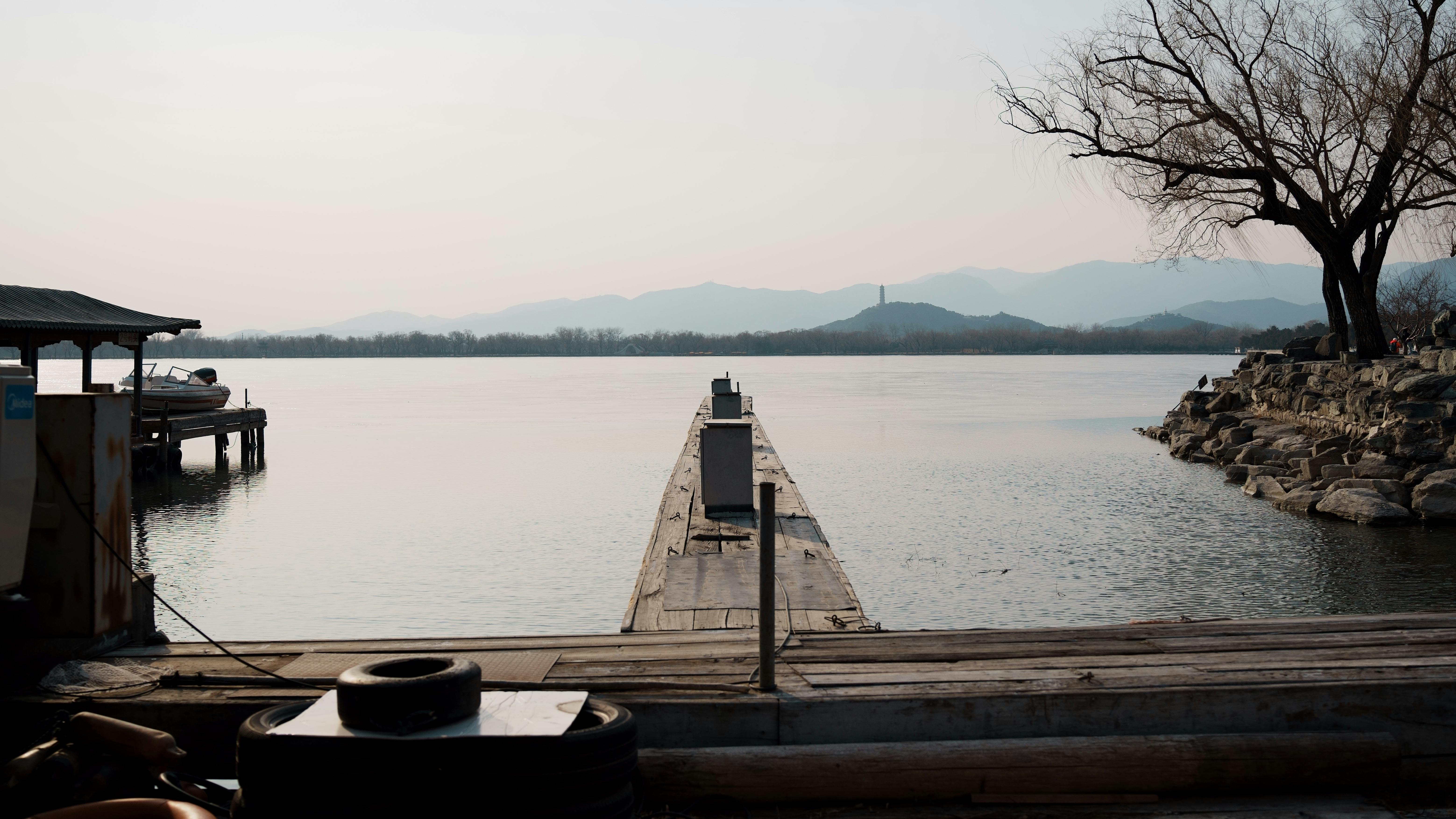 Foto stok gratis tentang danau, dermaga, landscape, pegunungan ...