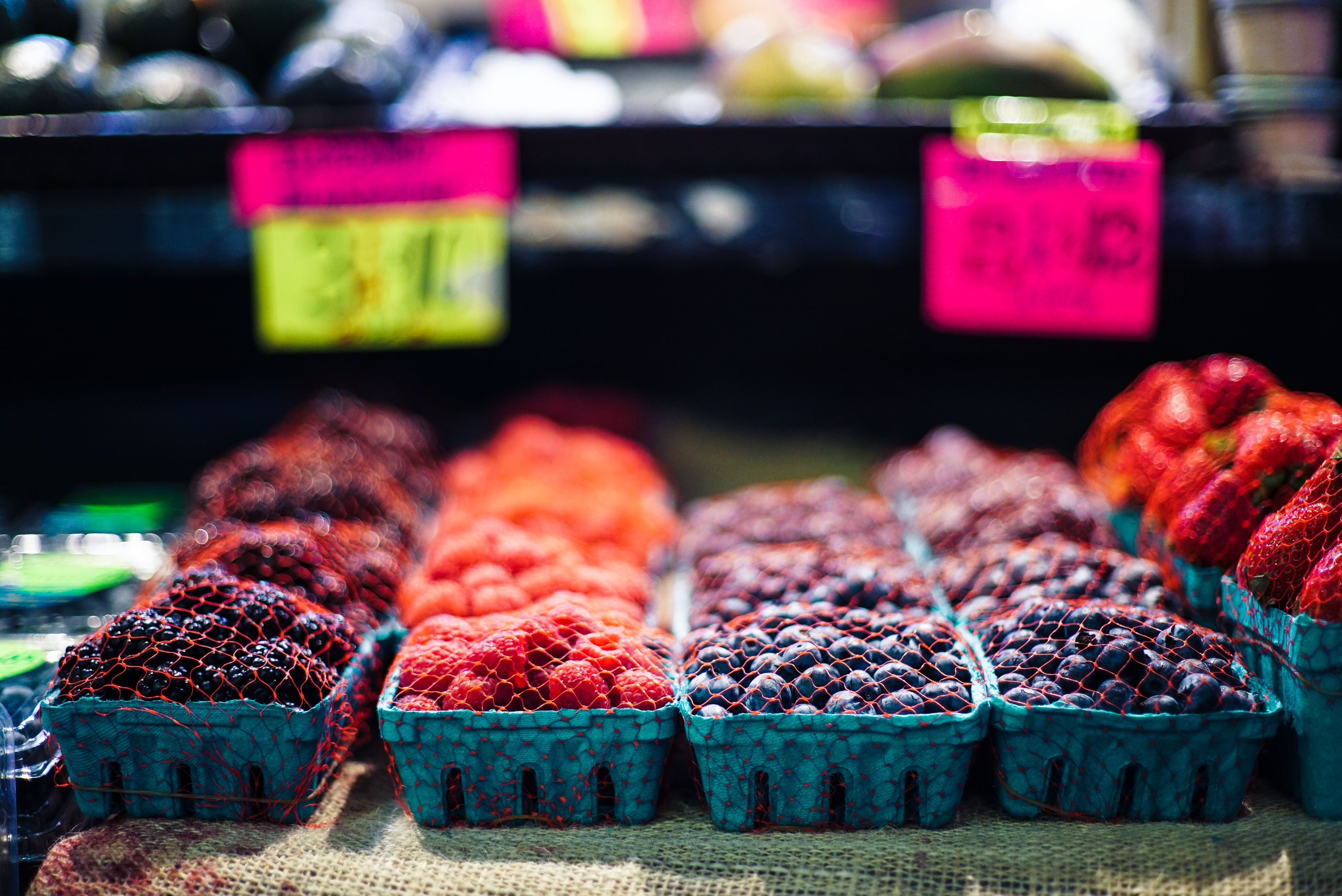 Selling Fruits on Tubs on the Street · Free Stock Photo