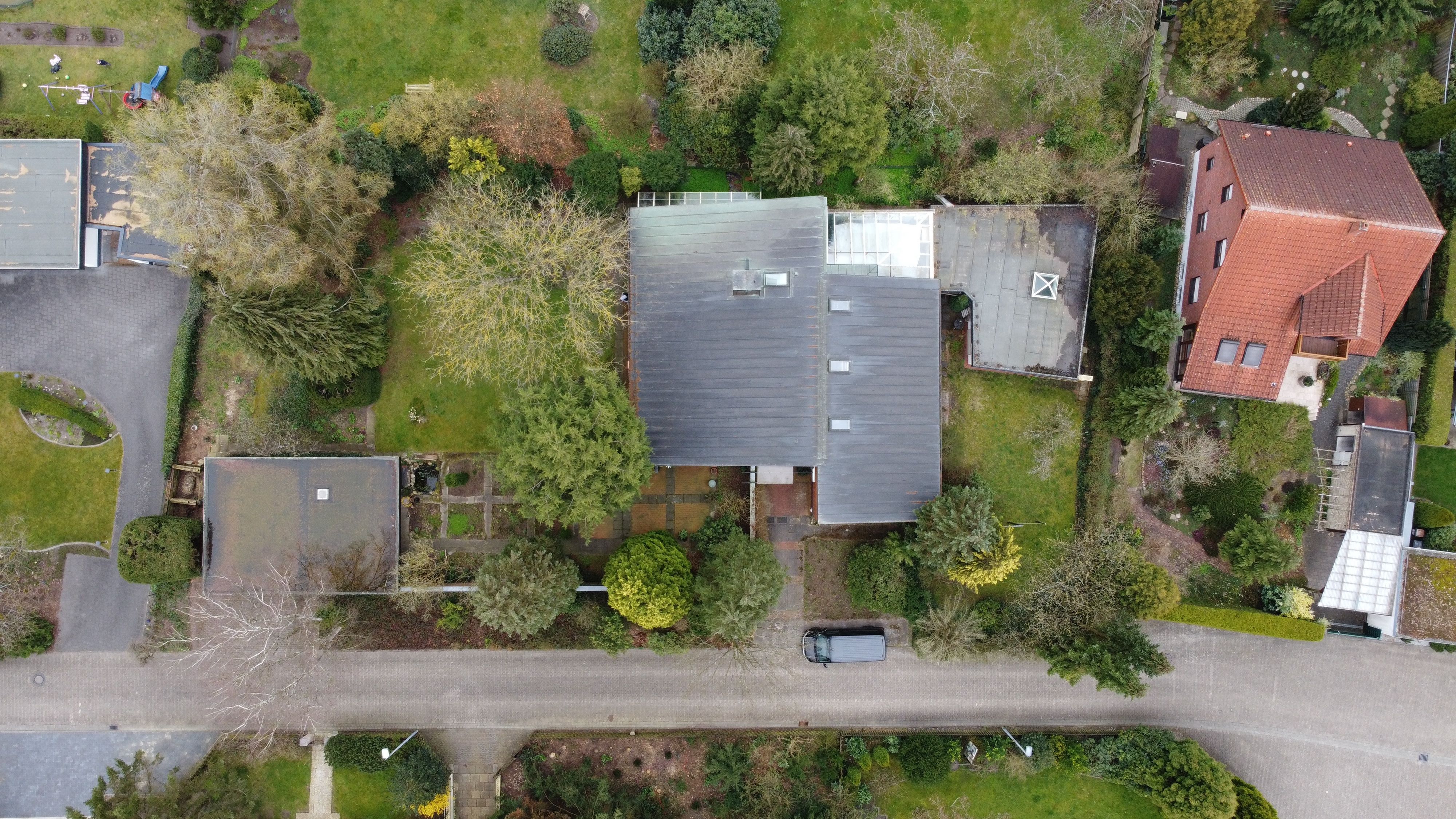 Rooftops of Detached Houses · Free Stock Photo
