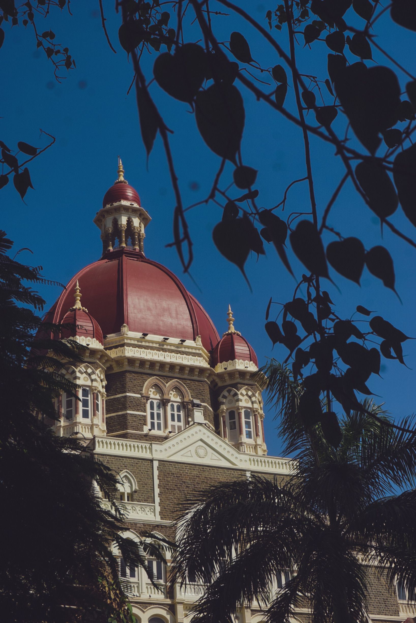 Low Angle Shot of the Dome of Taj Mahal Palace Hotel, Mumbai ...