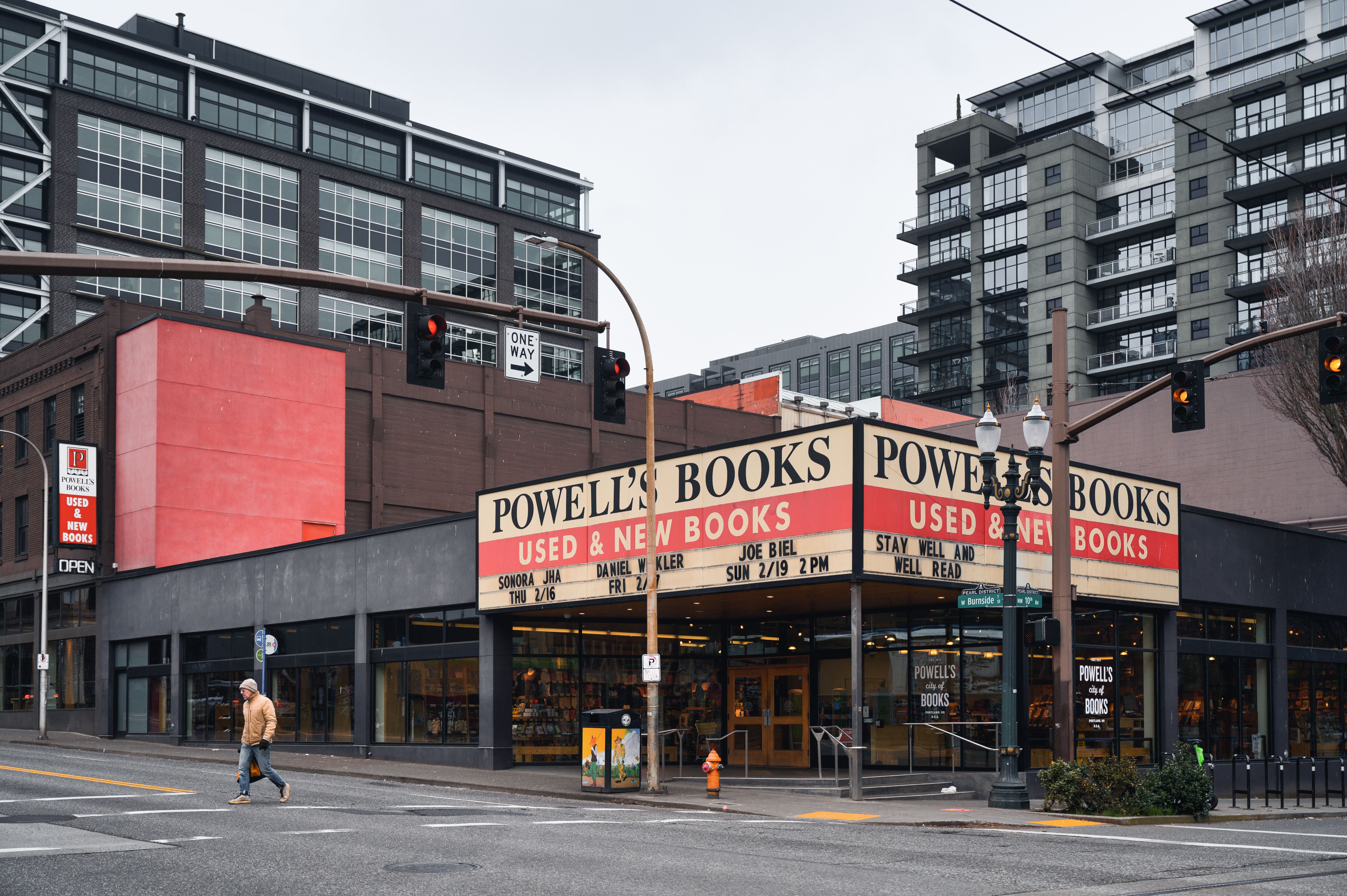Photo of a Bookstore in a City · Free Stock Photo