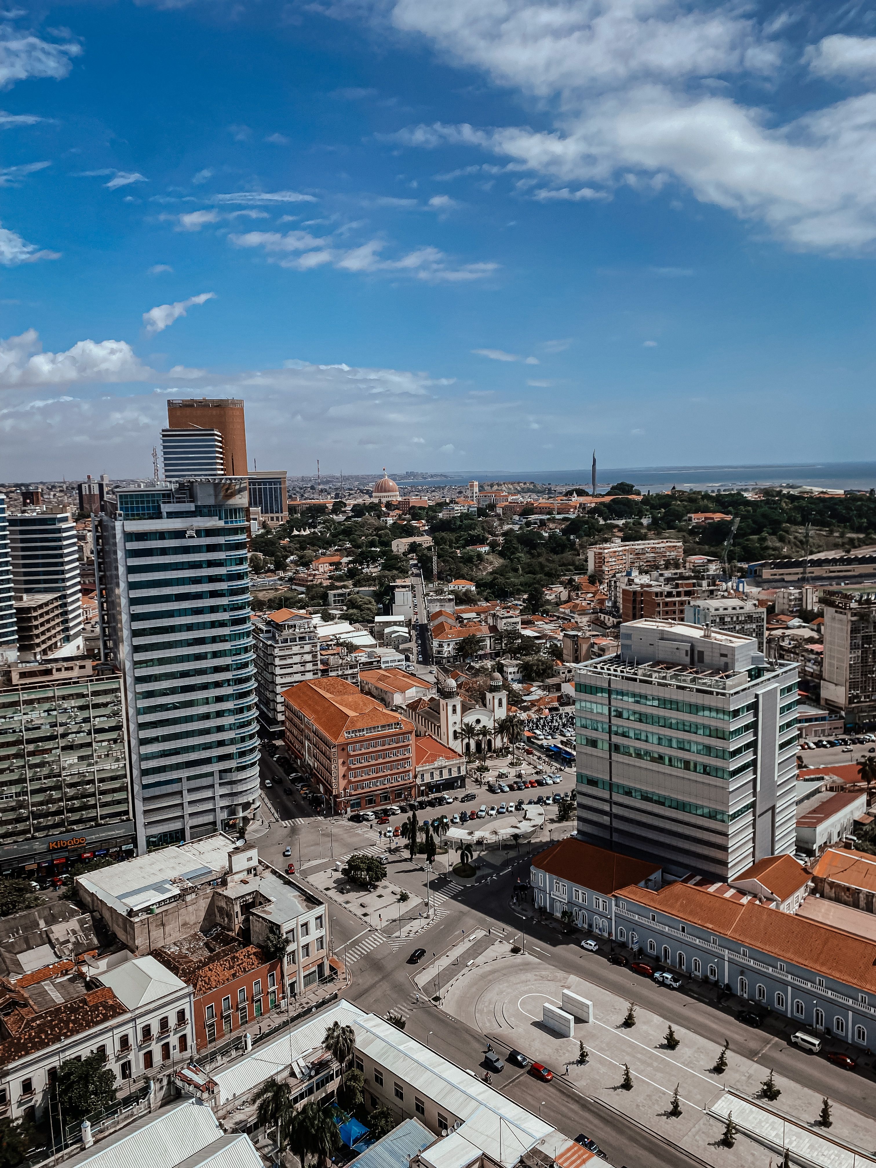 Foto profissional gratuita de aerofotografia, angola, arquitetura ...
